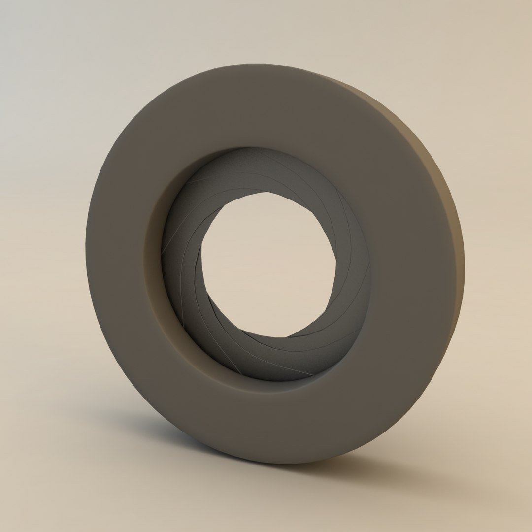 Max Rigged Iris Mechanism