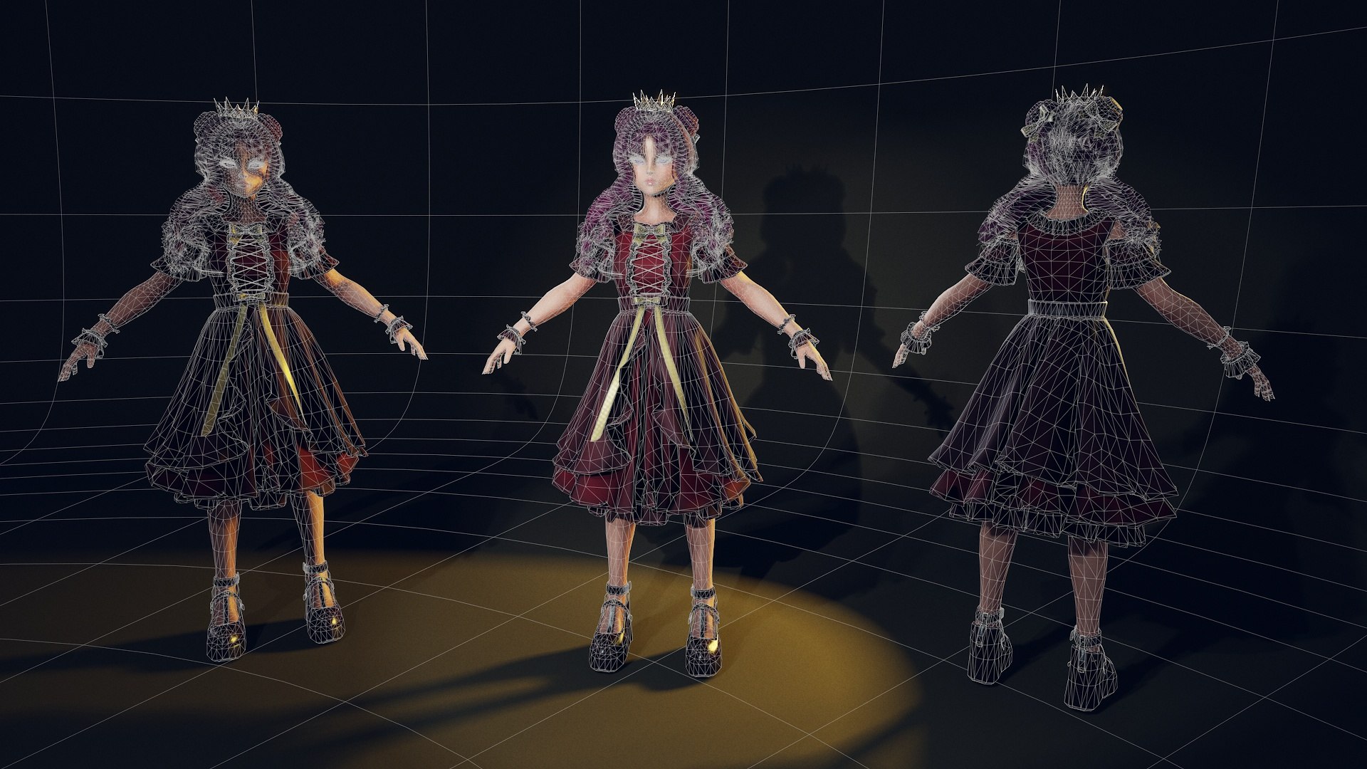 3D model Dwarf Princess - TurboSquid 2103074