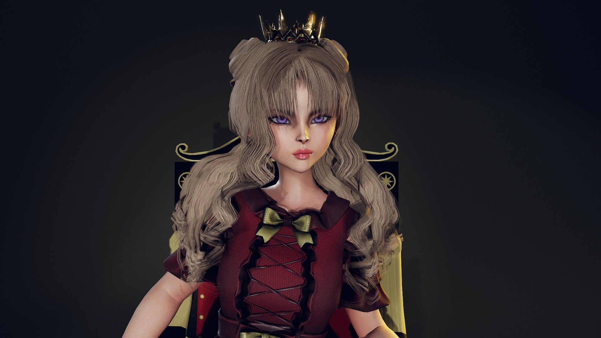 3D model Dwarf Princess - TurboSquid 2103074