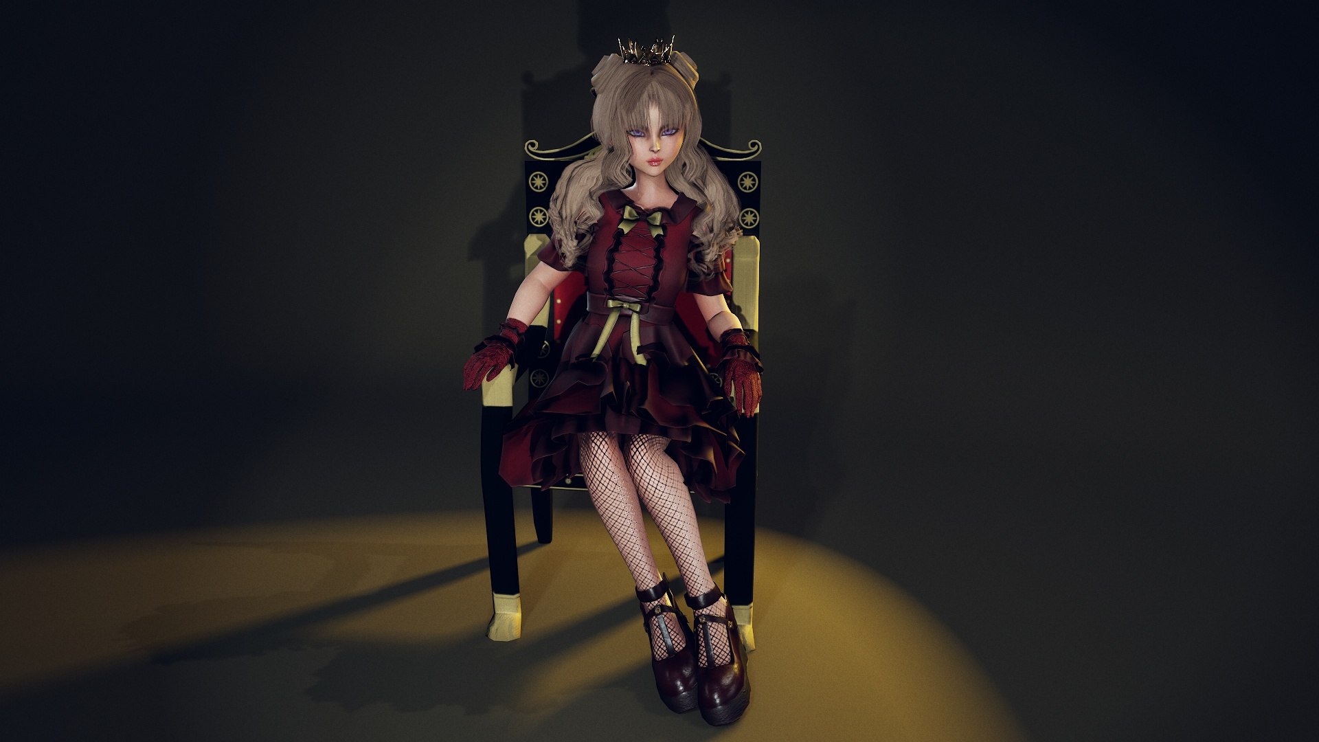 3D model Dwarf Princess - TurboSquid 2103074