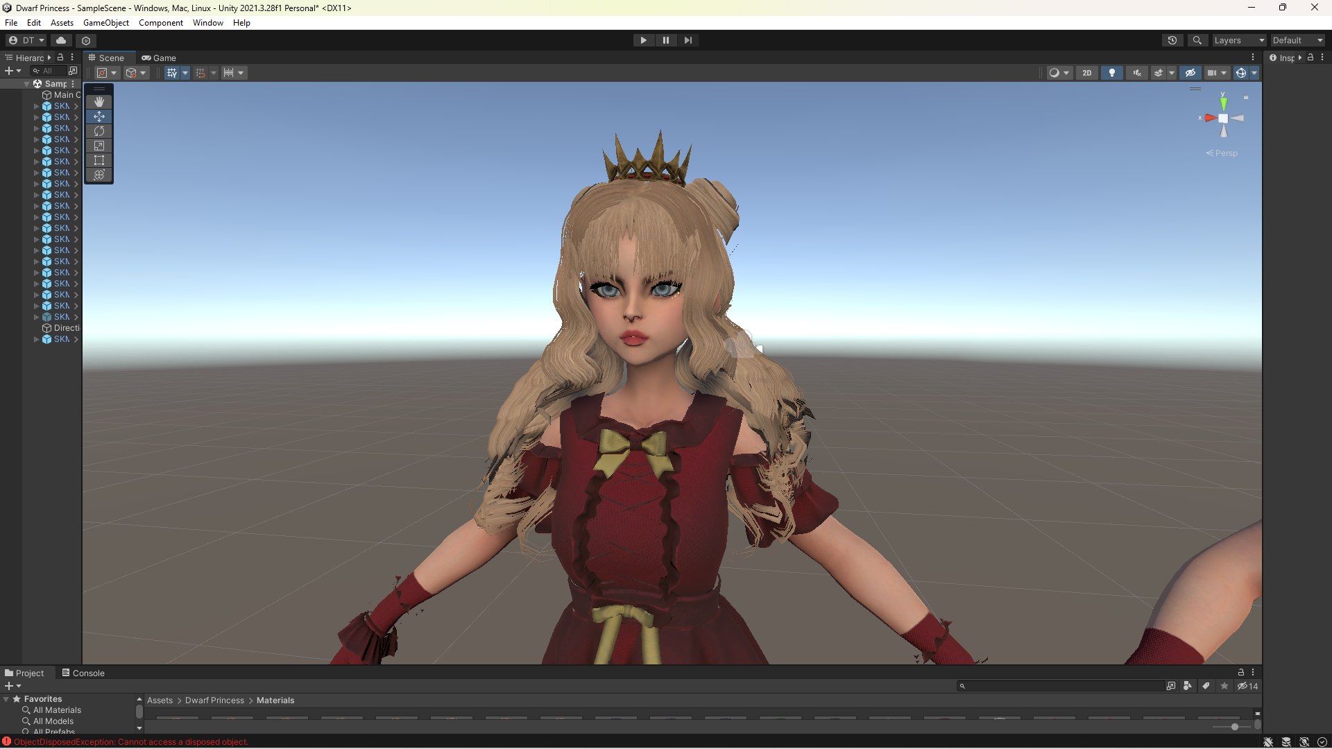 3D model Dwarf Princess - TurboSquid 2103074