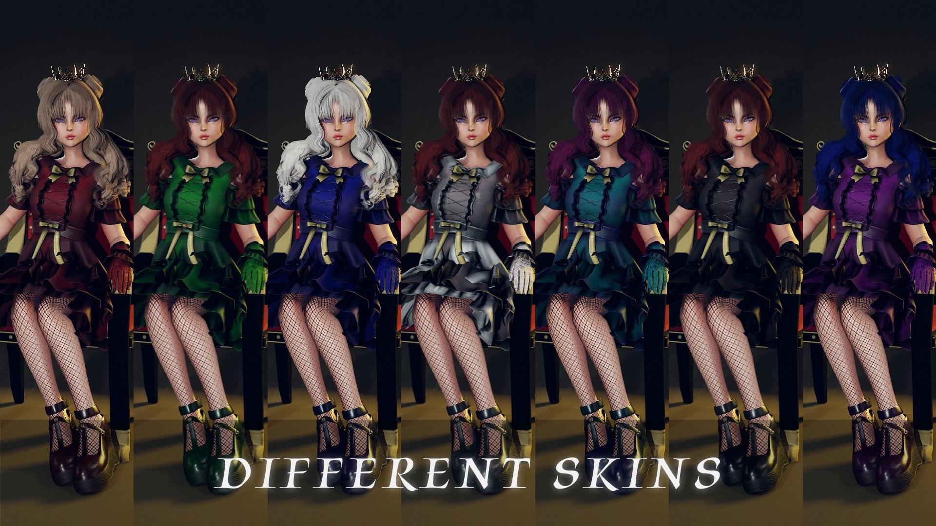 3D model Dwarf Princess - TurboSquid 2103074