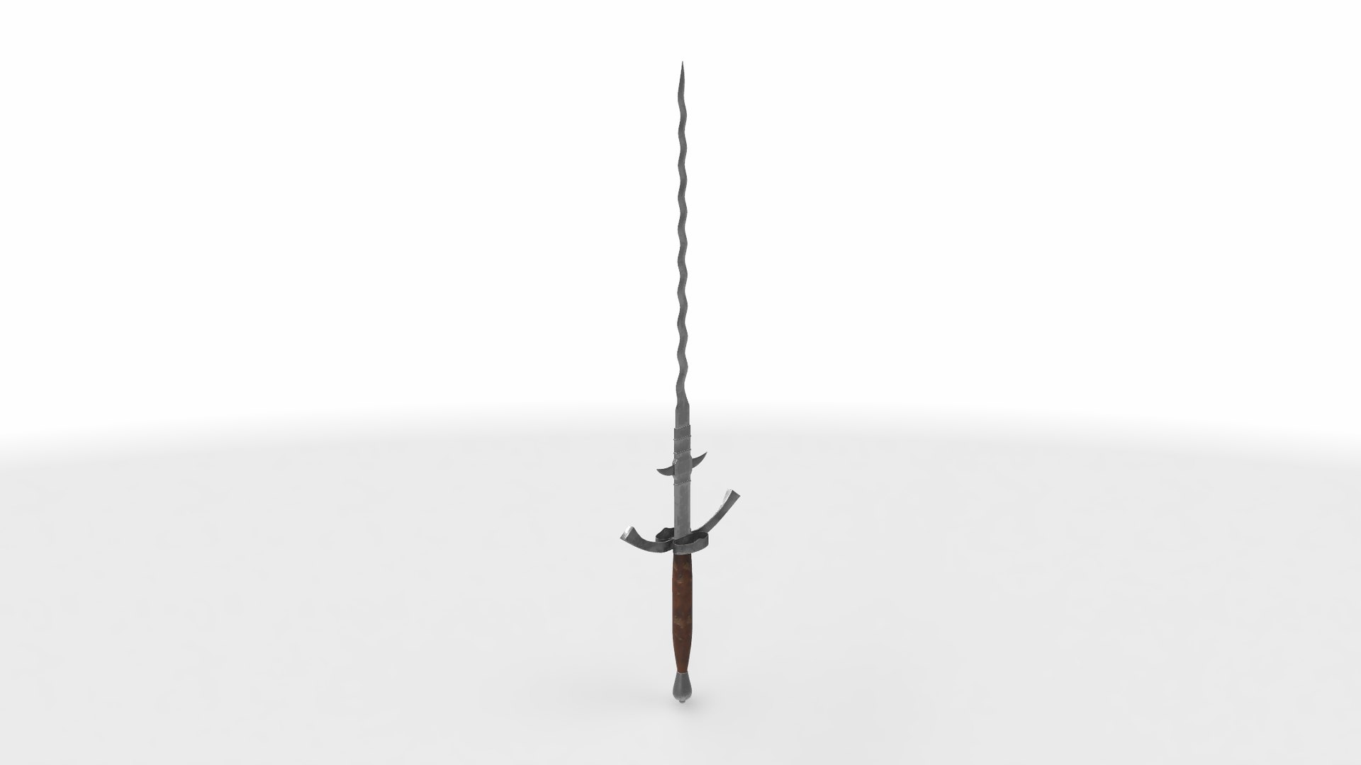 3D Flamberge Sword - TurboSquid 2373853