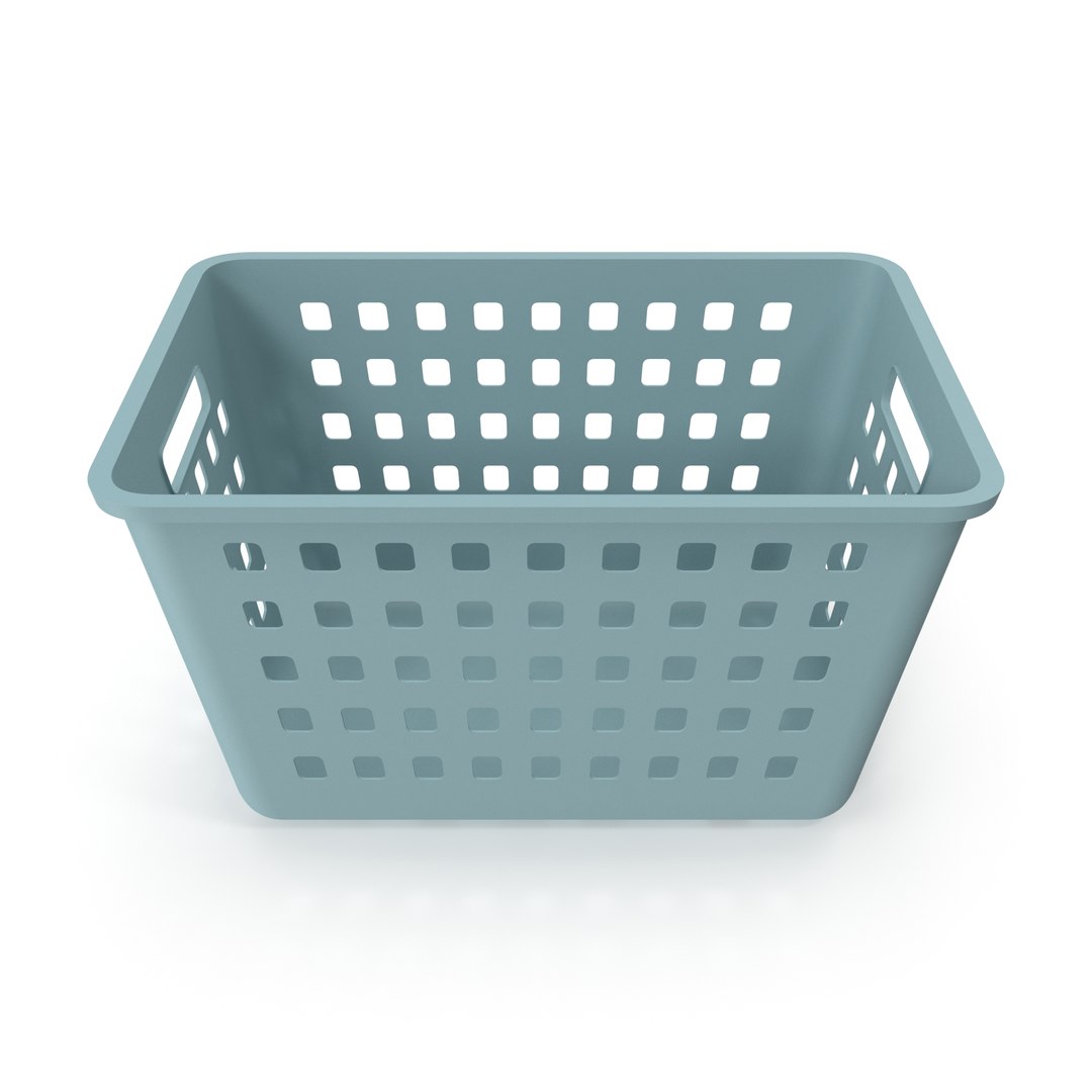 3D Plastic Basket Model - TurboSquid 1960718