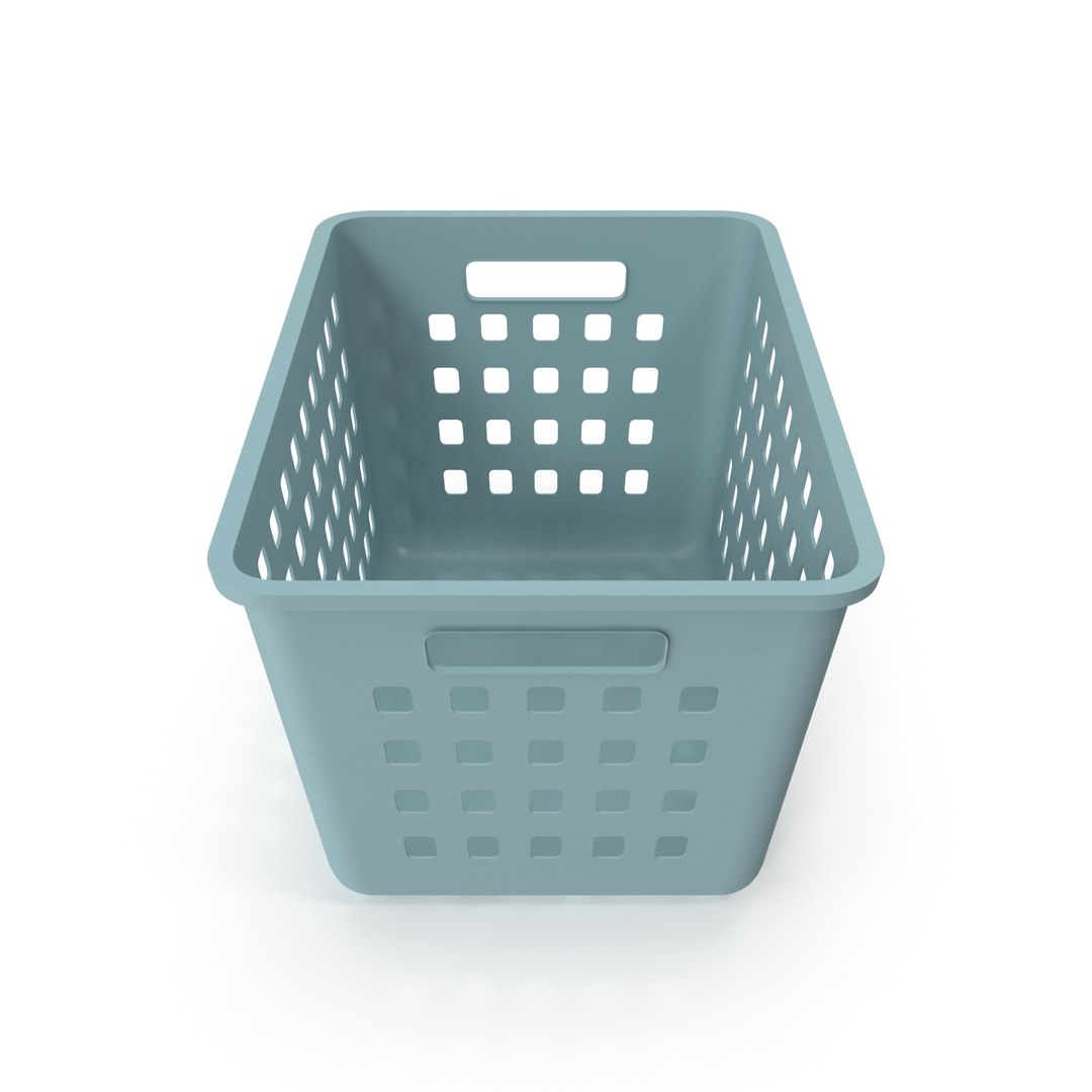 3D Plastic Basket Model - TurboSquid 1960718