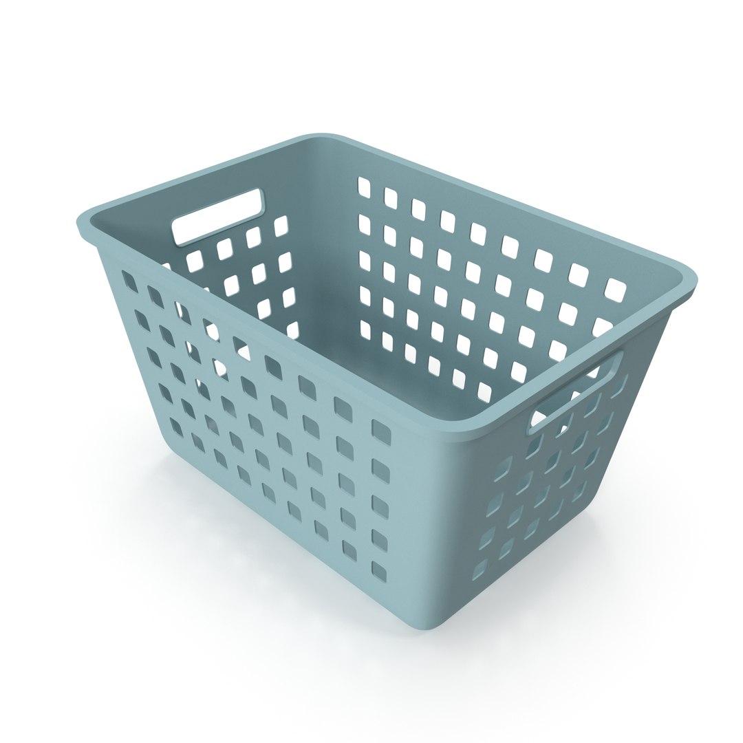3D Plastic Basket Model - TurboSquid 1960718