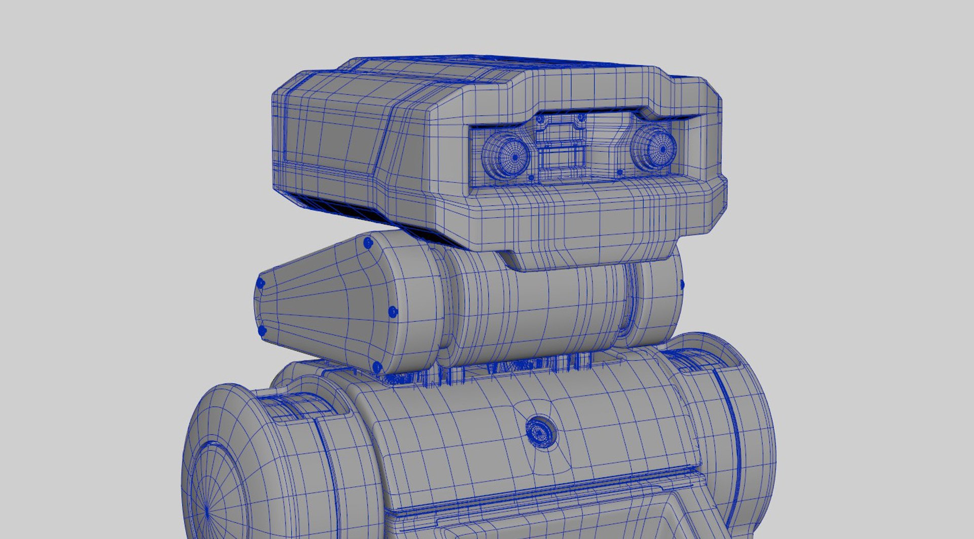 3d Model Jeeves Robot Service
