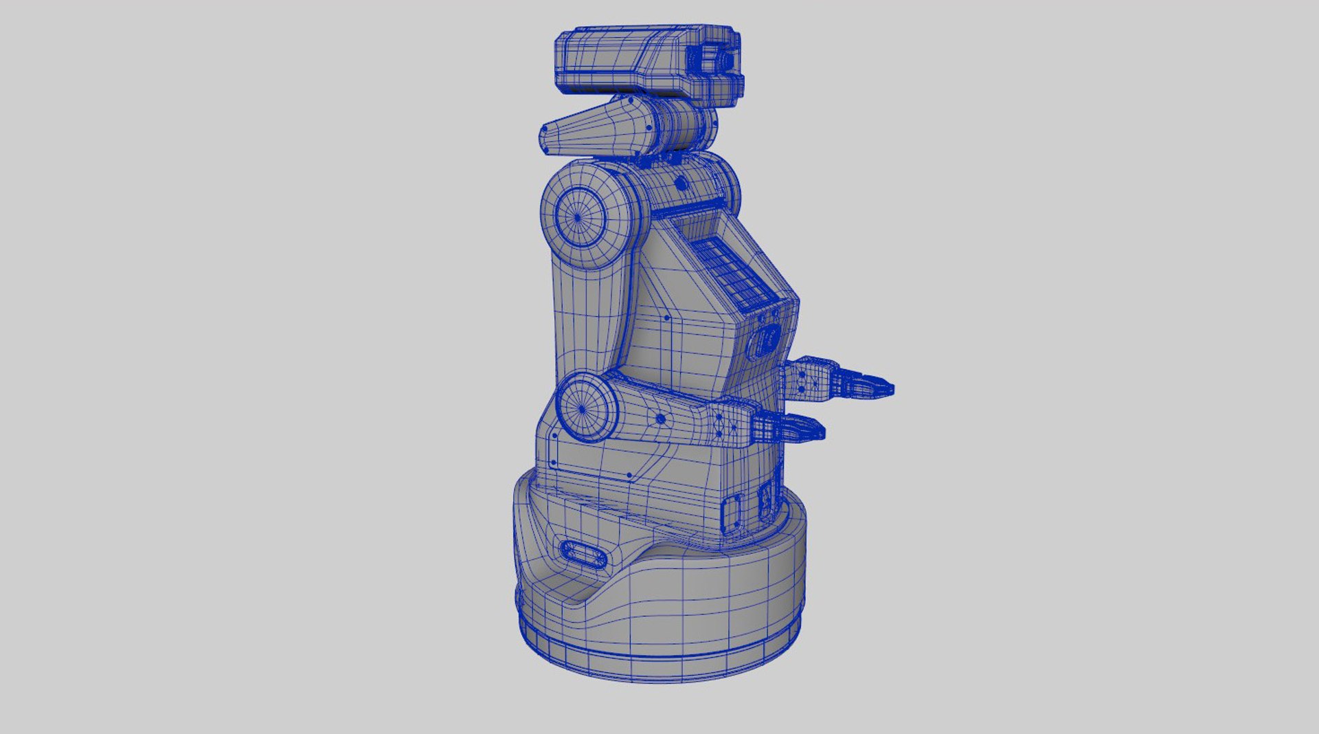 3d Model Jeeves Robot Service