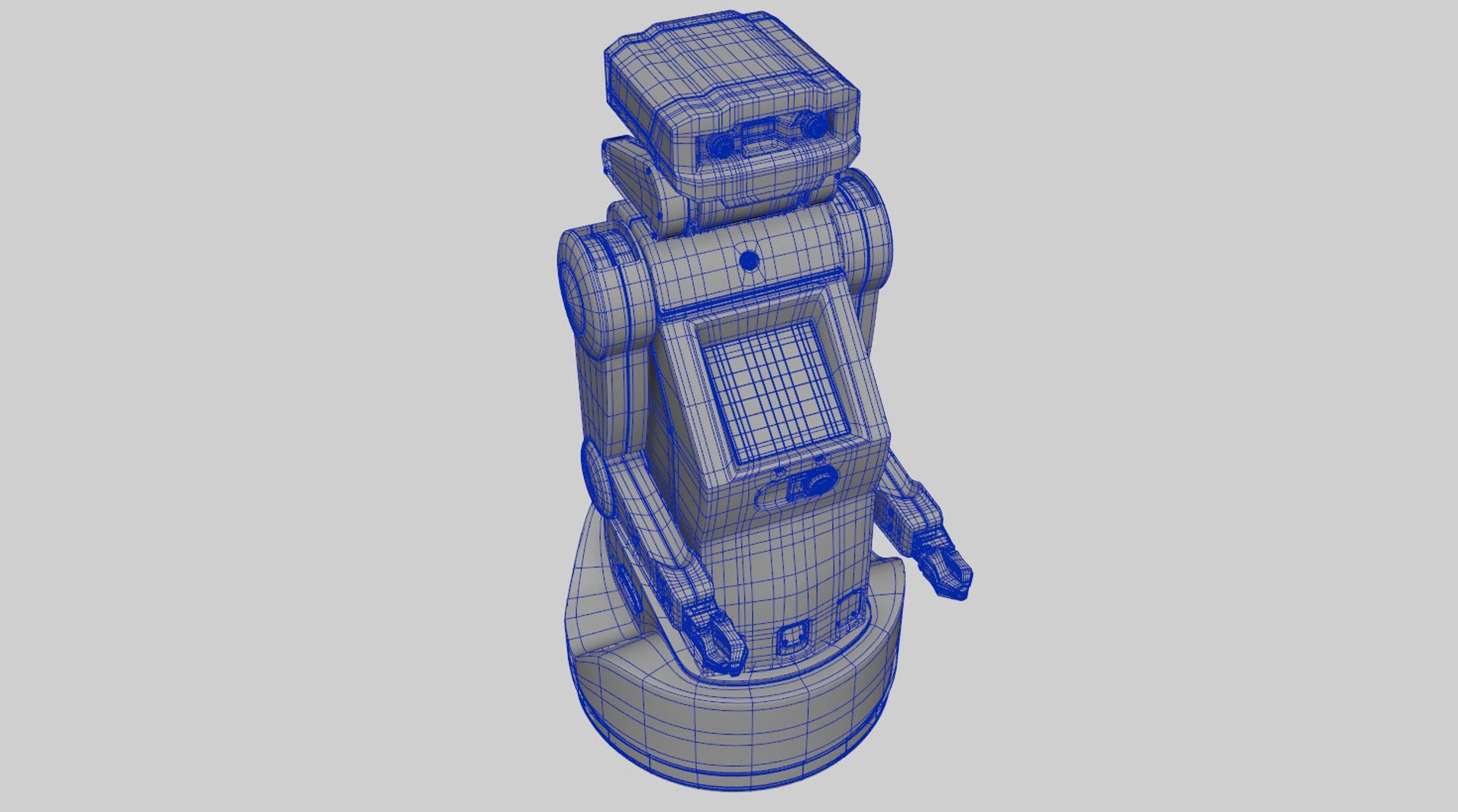 3d Model Jeeves Robot Service
