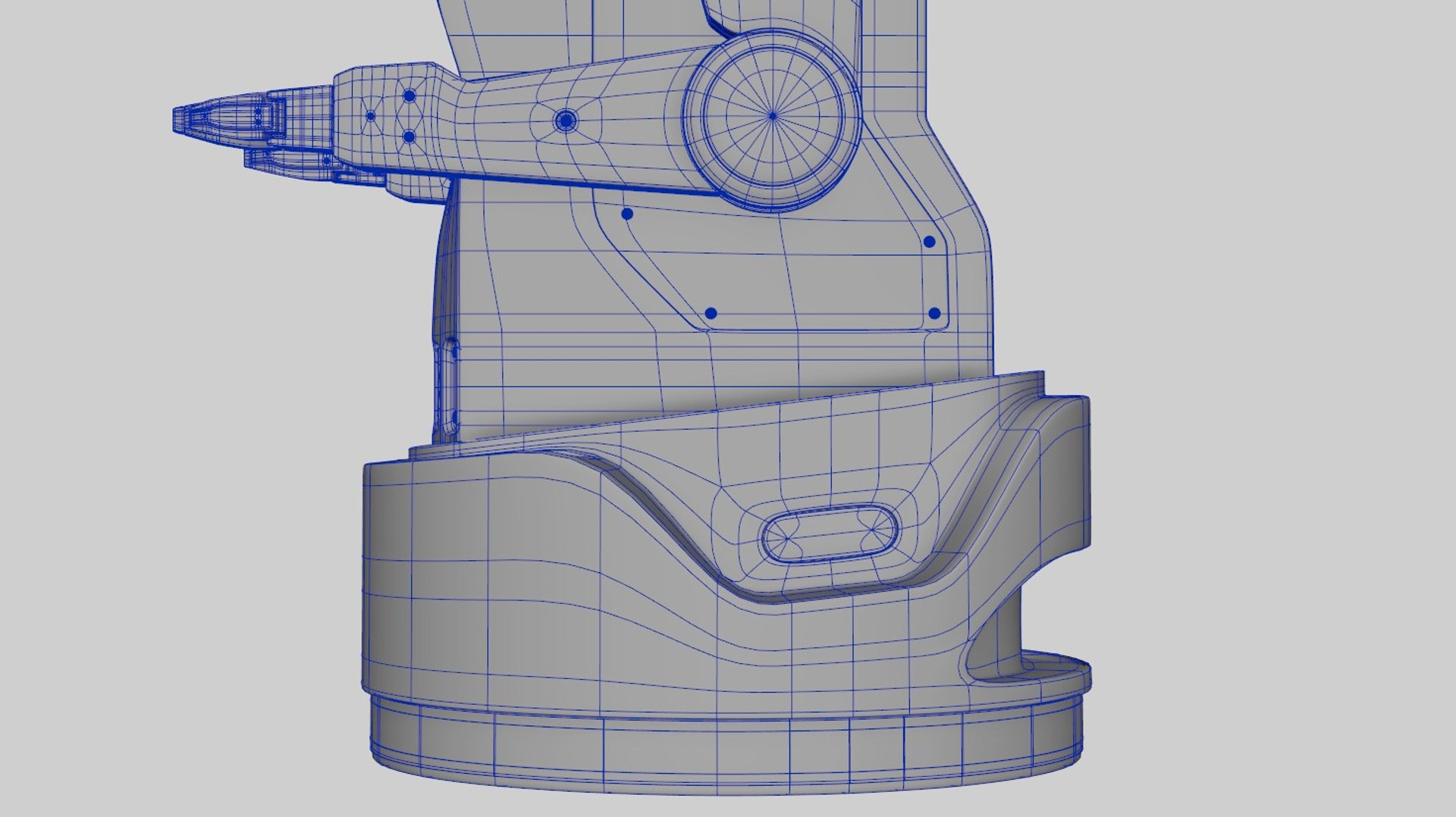 3d Model Jeeves Robot Service