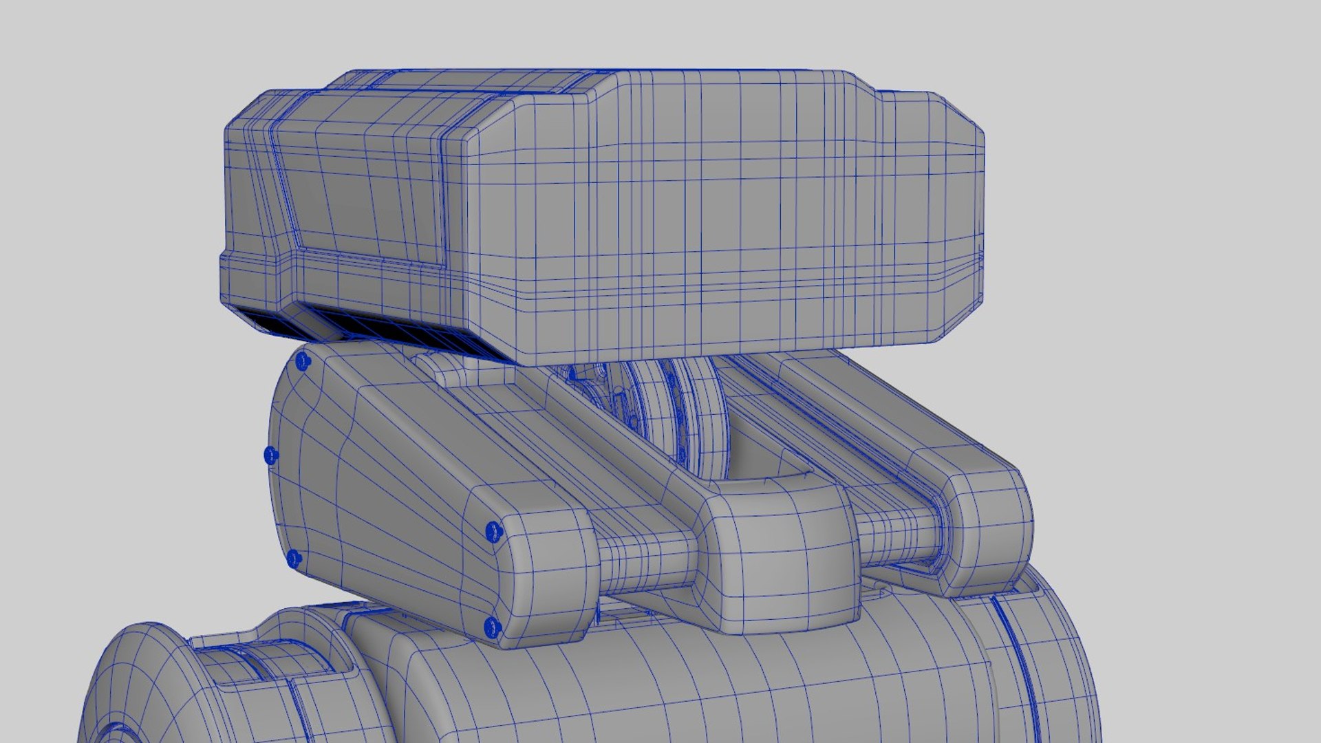 3d Model Jeeves Robot Service