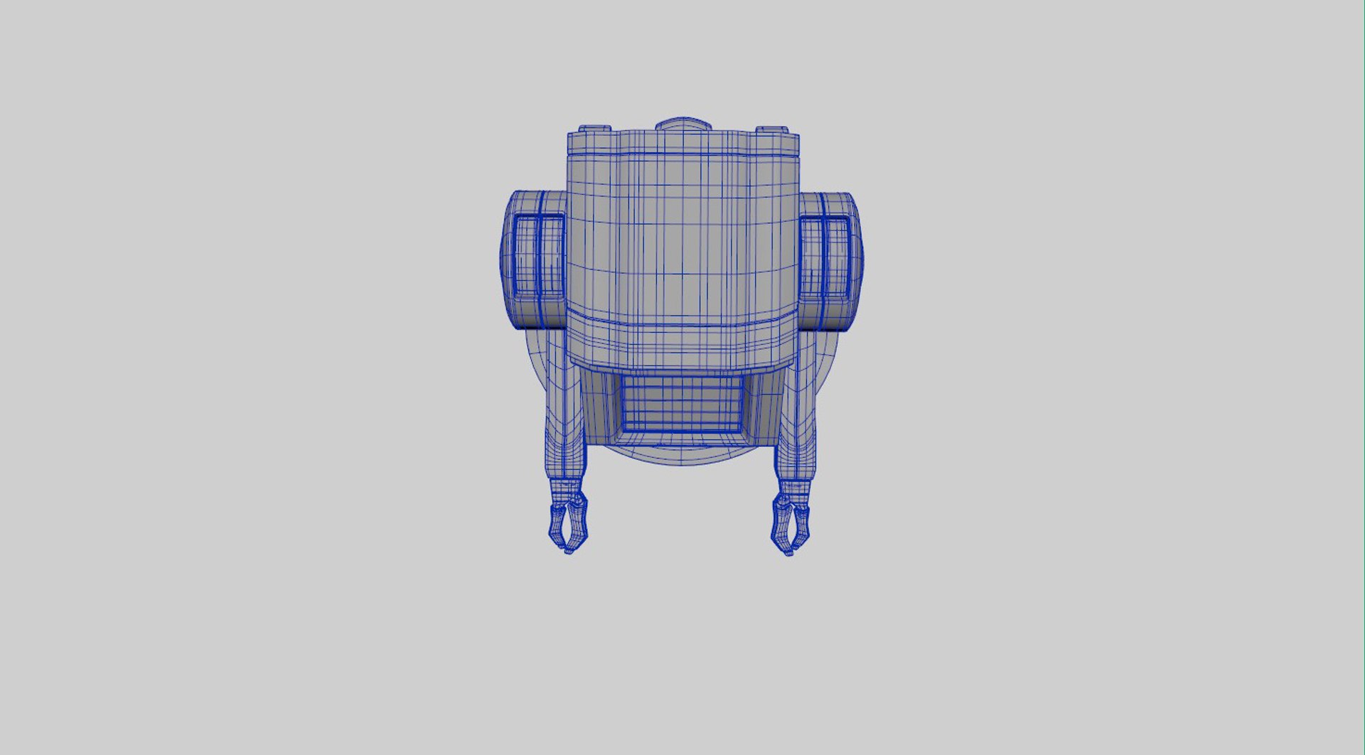 3d Model Jeeves Robot Service