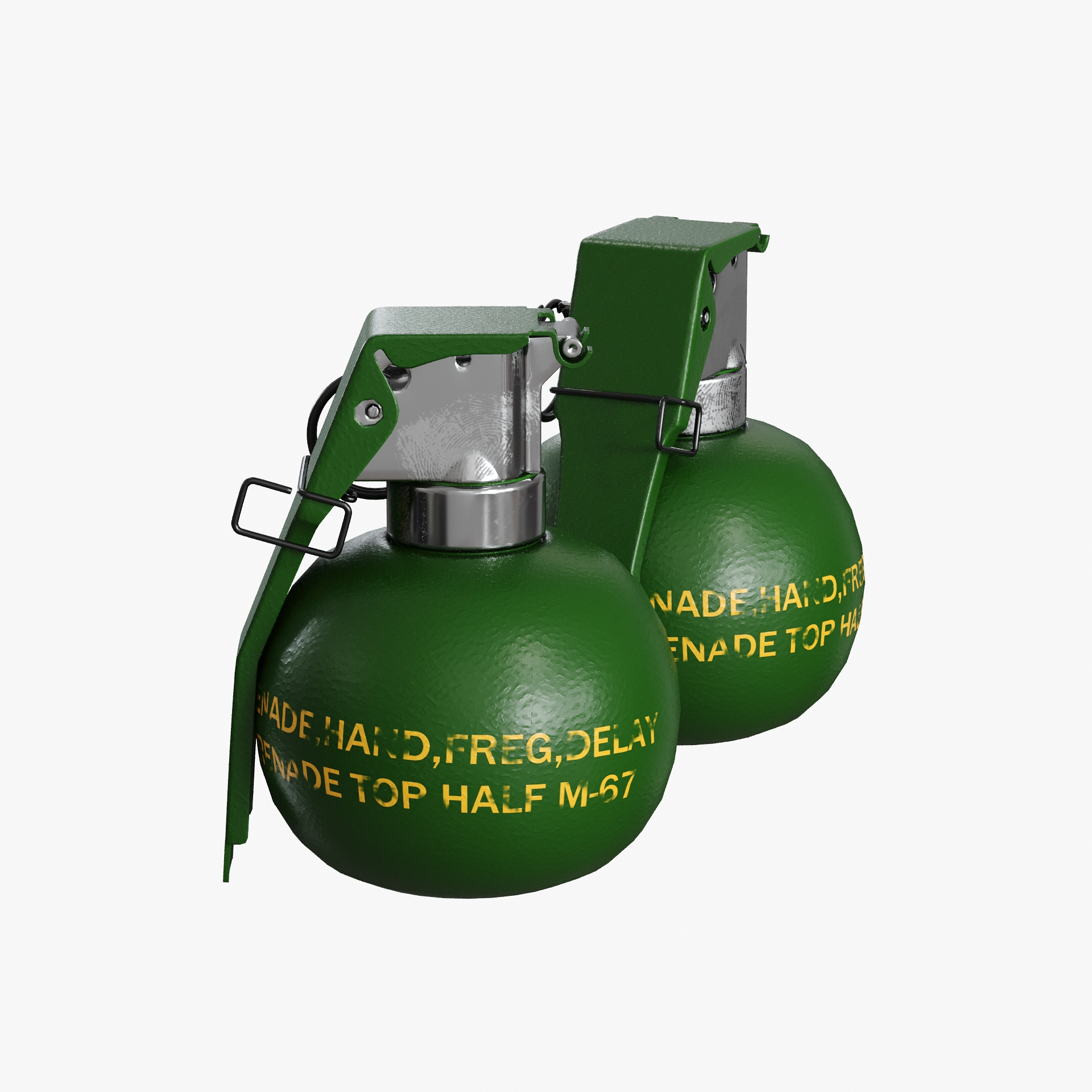 3D GRENADE M-67 - TurboSquid 1954479