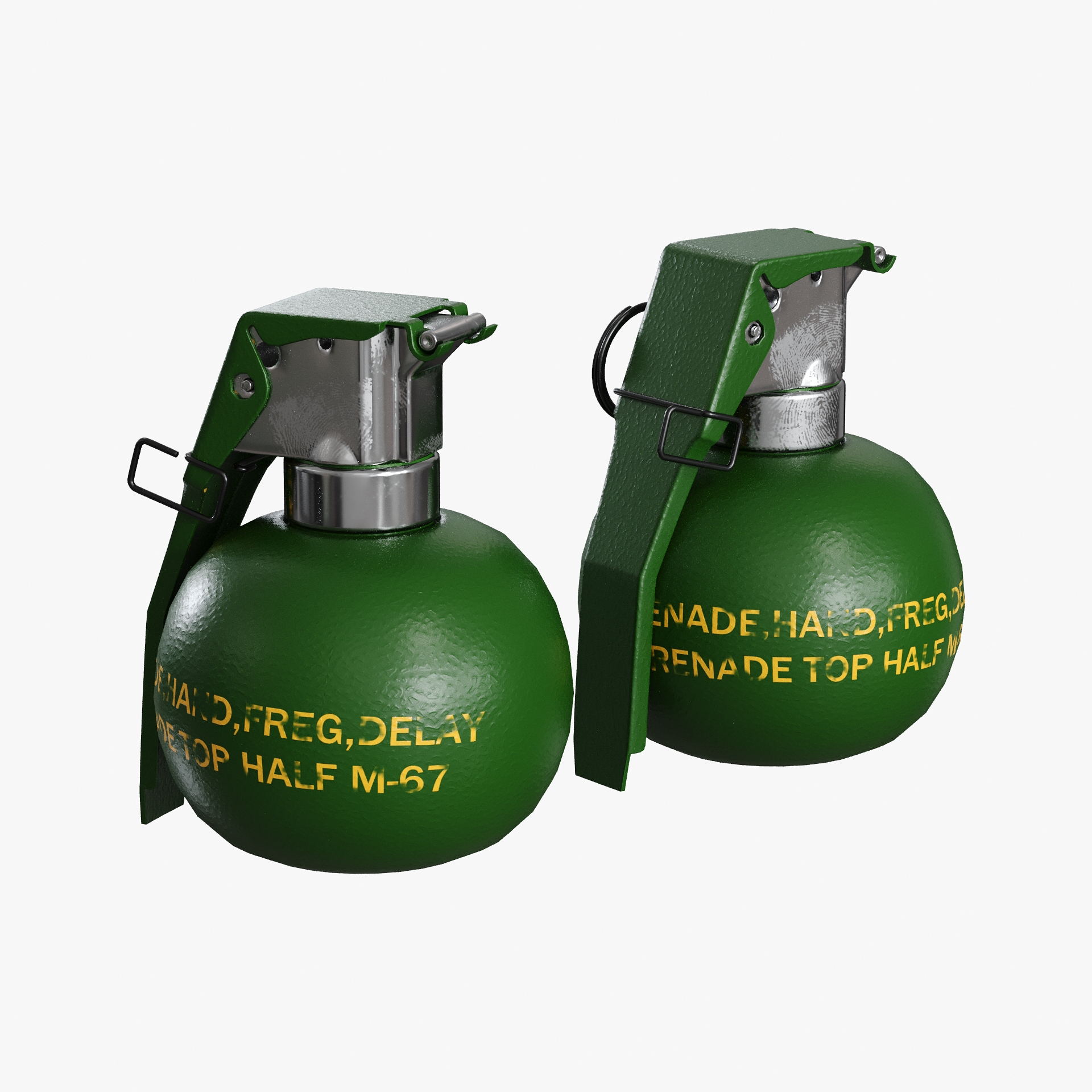 3D GRENADE M-67 - TurboSquid 1954479