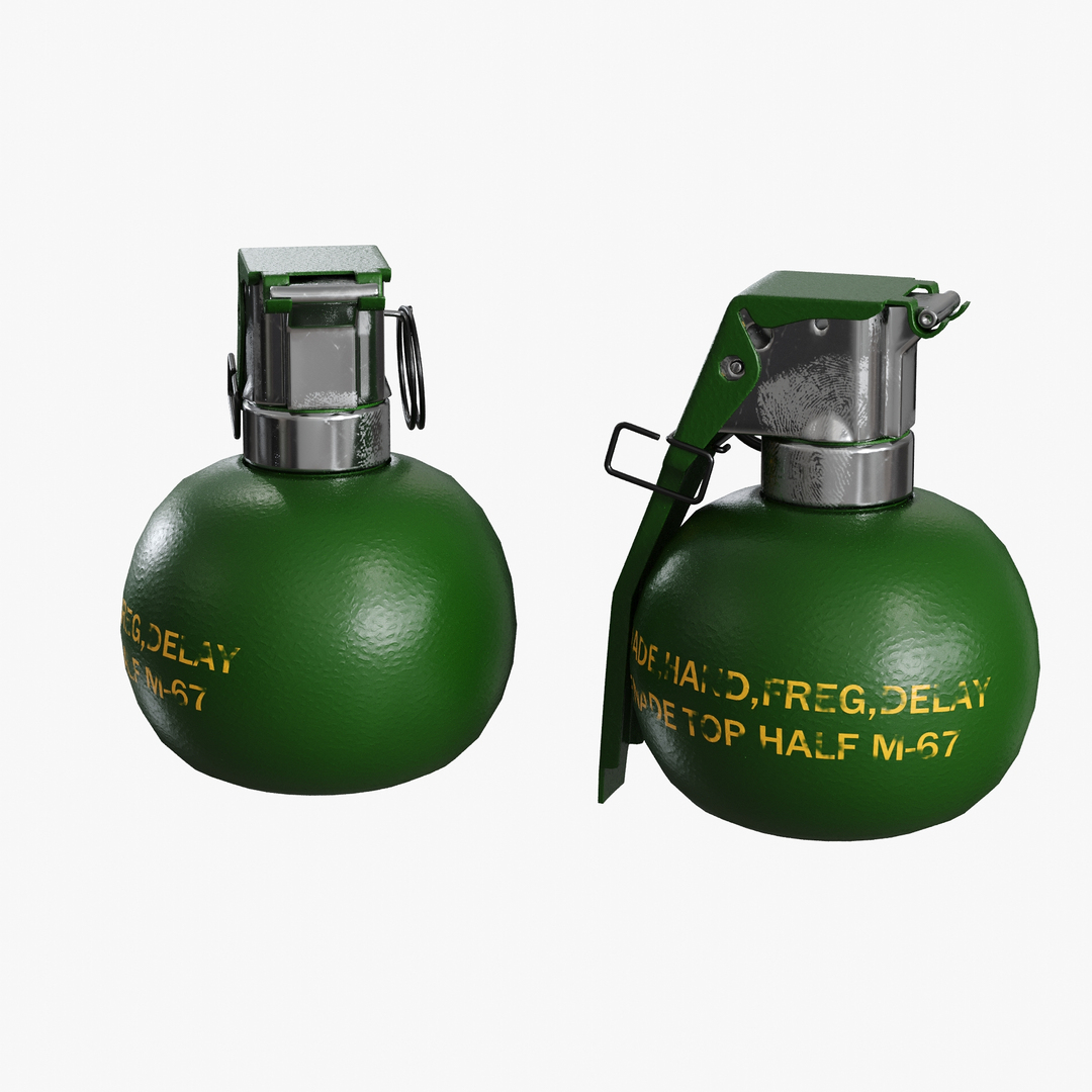 3D GRENADE M-67 - TurboSquid 1954479