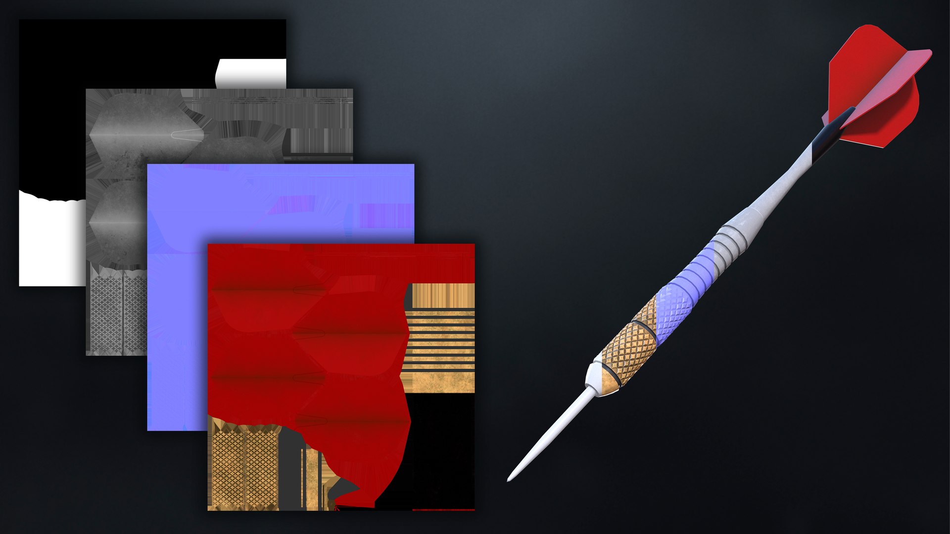 3D Model Dart - TurboSquid 1700098