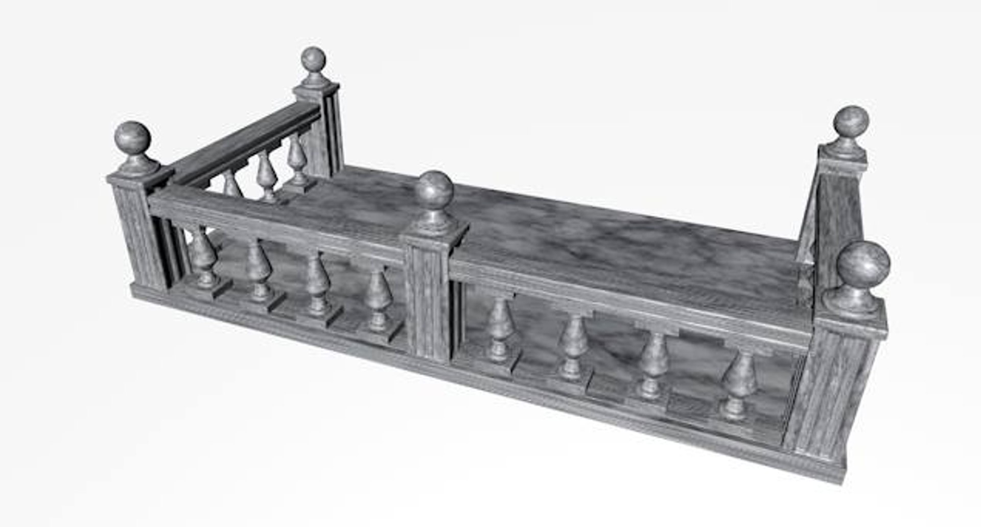 Balcony Xml Dae 3d 3ds