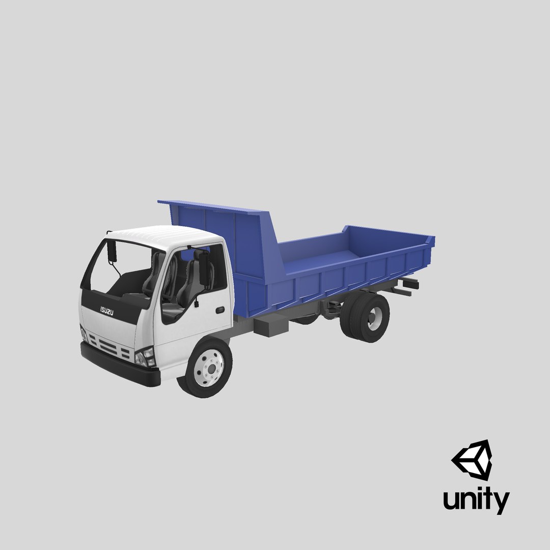 Isuzu Dump Truck 3d Model