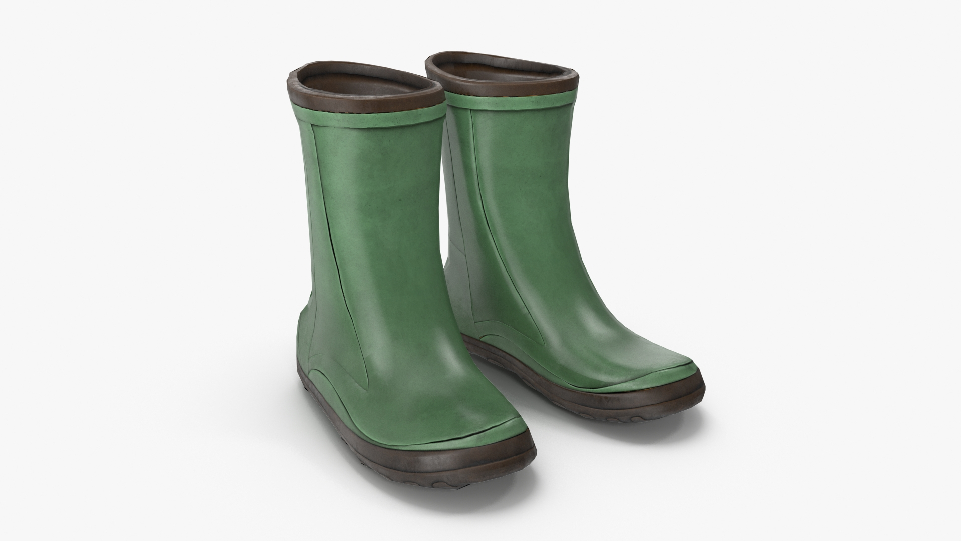 Rain Boots Pbr 3D Model - TurboSquid 1558716