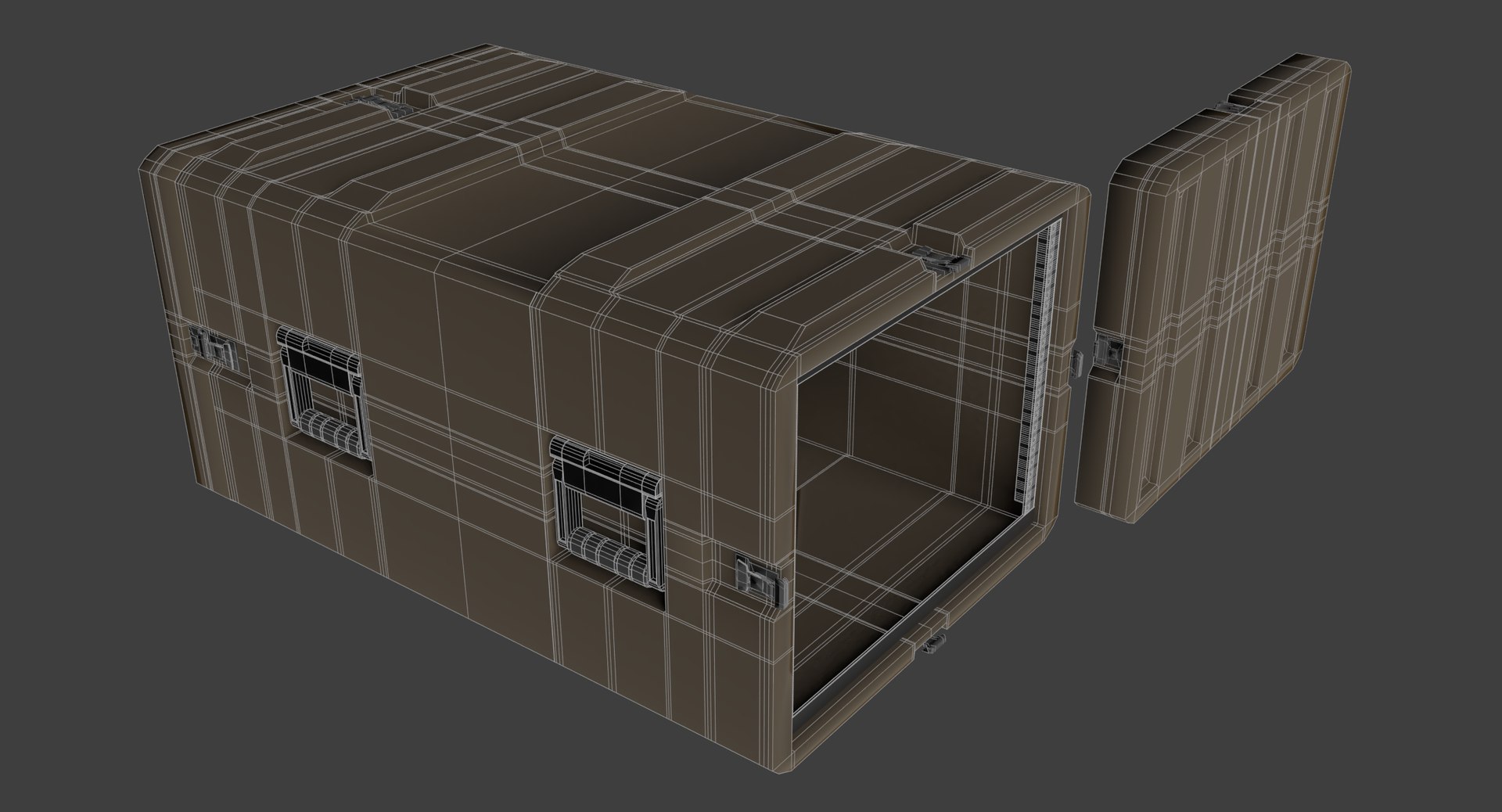 Field Rack Mount Case Model - TurboSquid 1329329