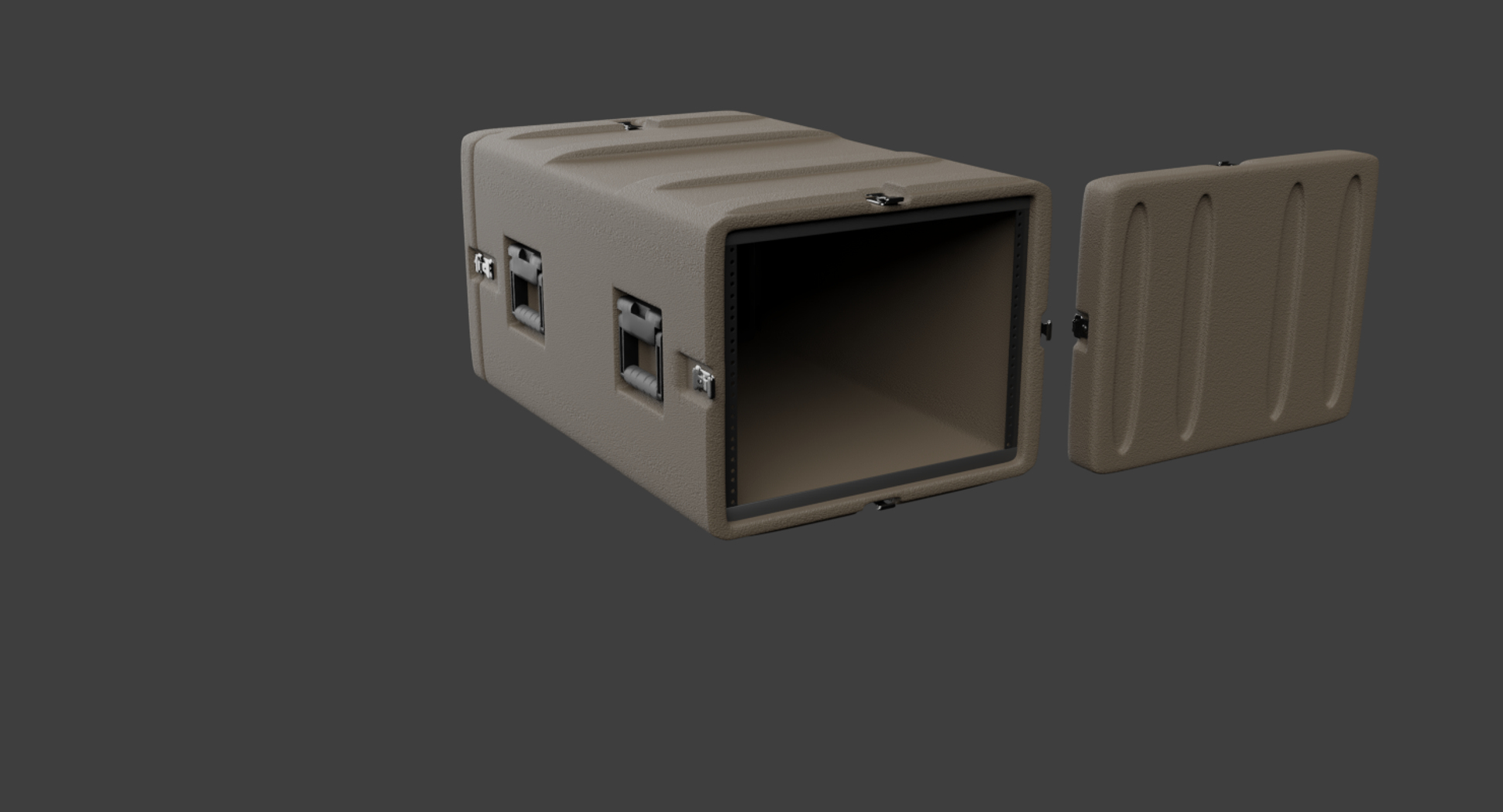 Field Rack Mount Case Model - TurboSquid 1329329