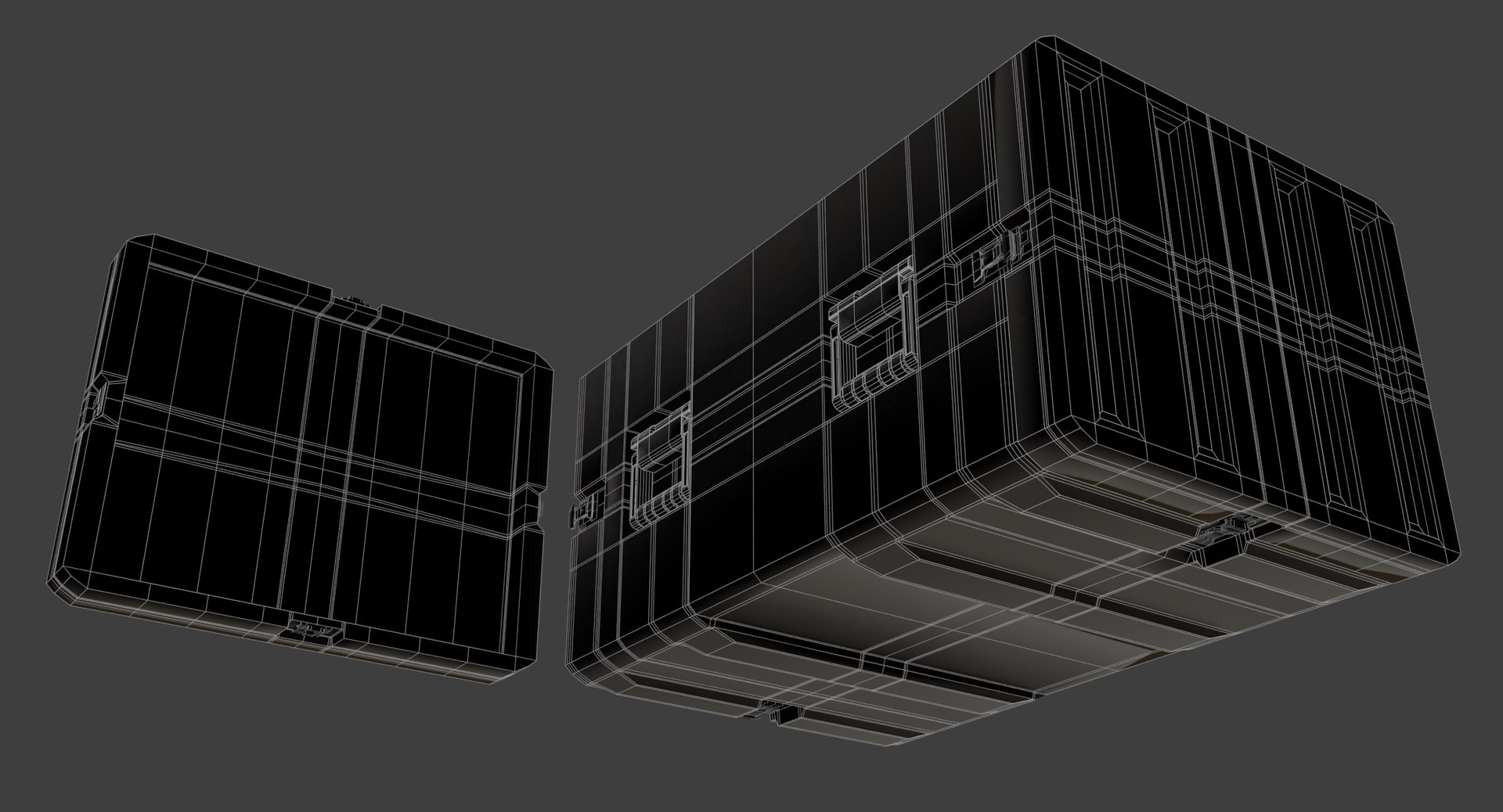 Field Rack Mount Case Model - TurboSquid 1329329