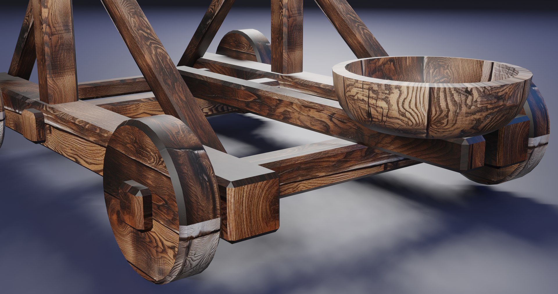 3D Catapult For The Game Model - TurboSquid 2128086