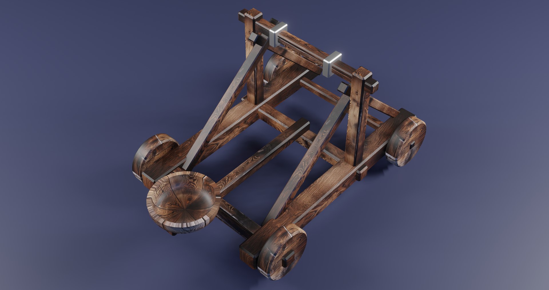 3D Catapult For The Game Model - TurboSquid 2128086