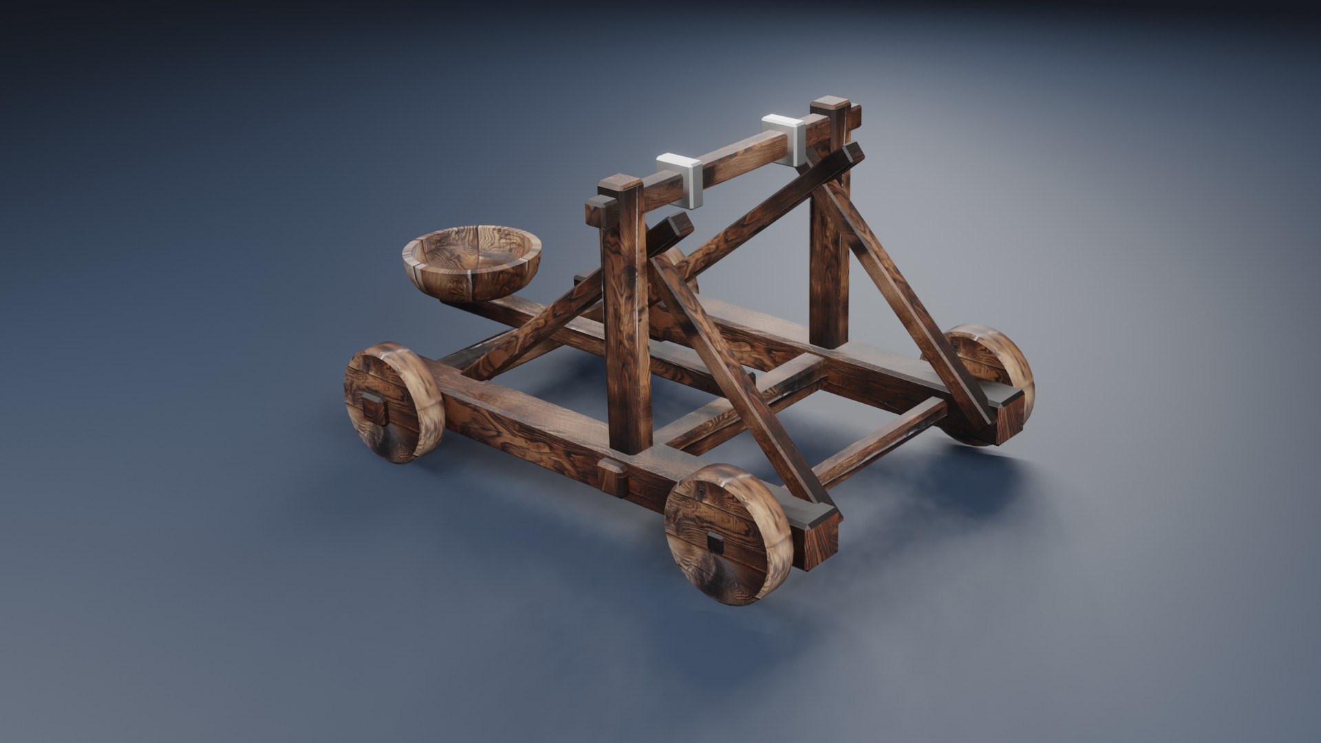 3D Catapult For The Game Model - TurboSquid 2128086