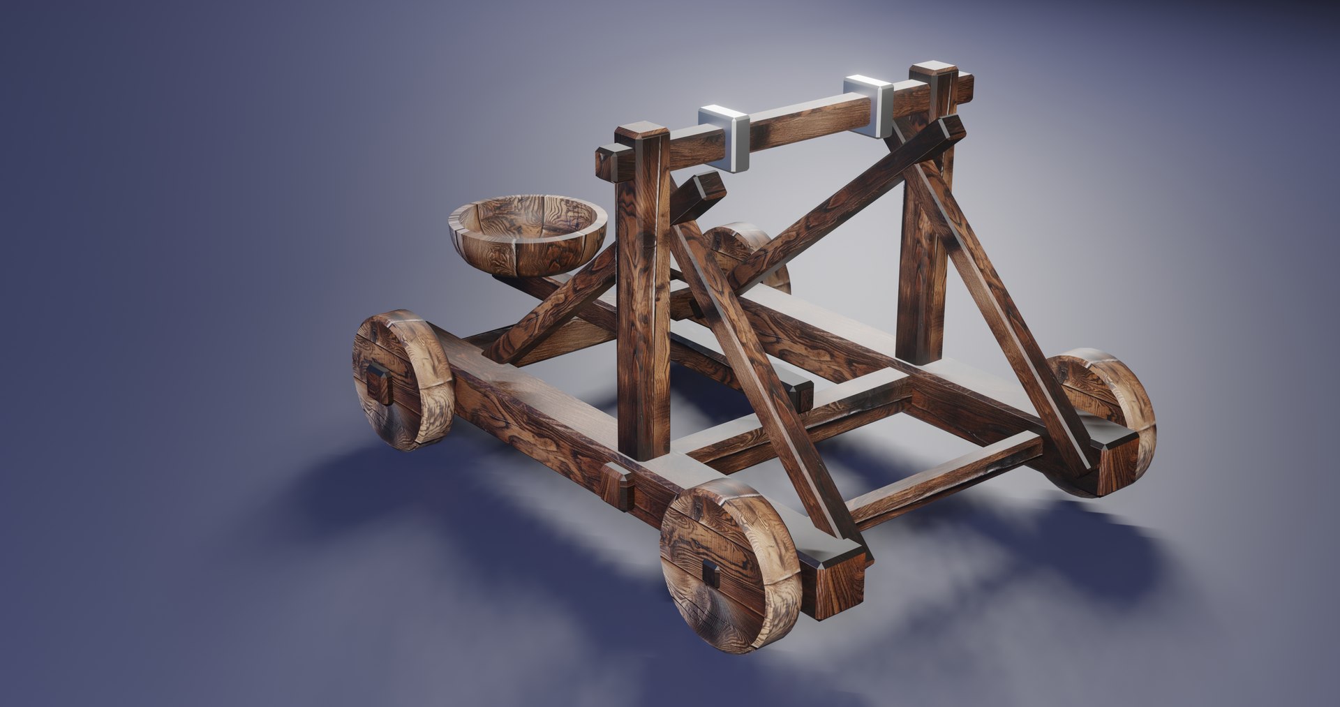 3D Catapult For The Game Model - TurboSquid 2128086