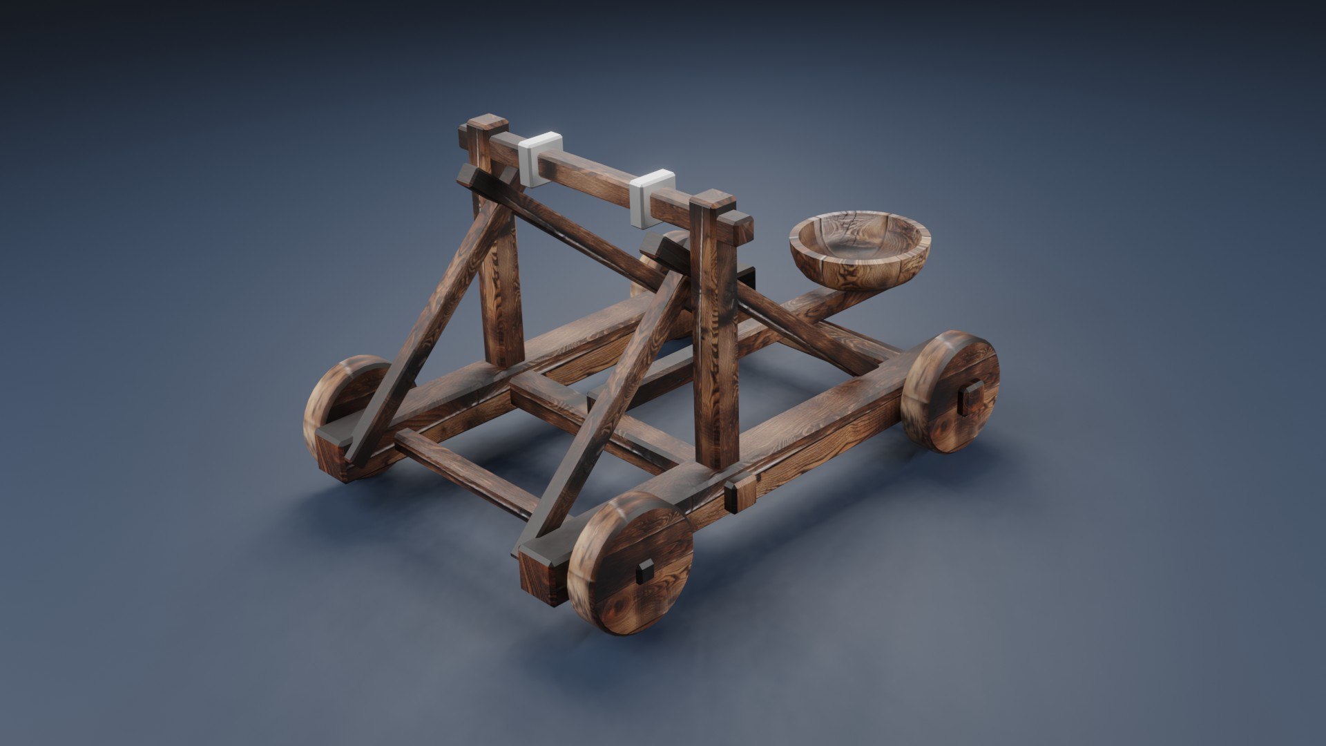 3D Catapult For The Game Model - TurboSquid 2128086