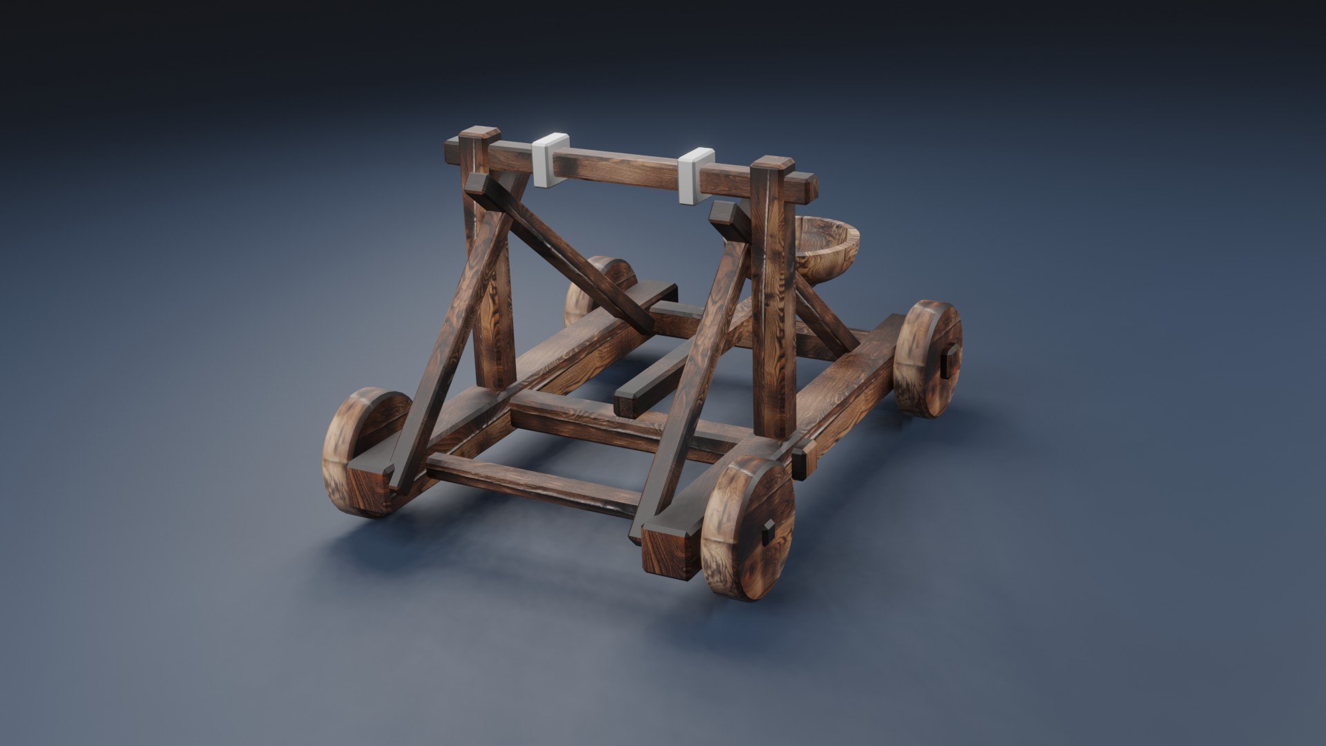 3D Catapult For The Game Model - TurboSquid 2128086