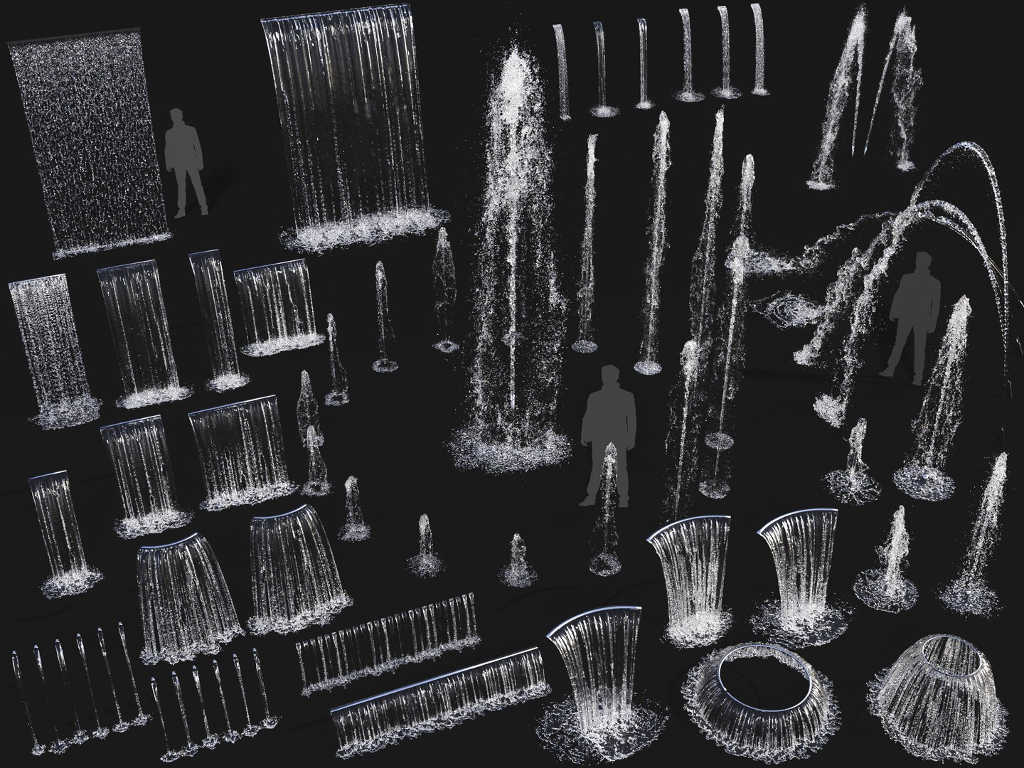 Water Collection 53 Models Model - TurboSquid 2195659