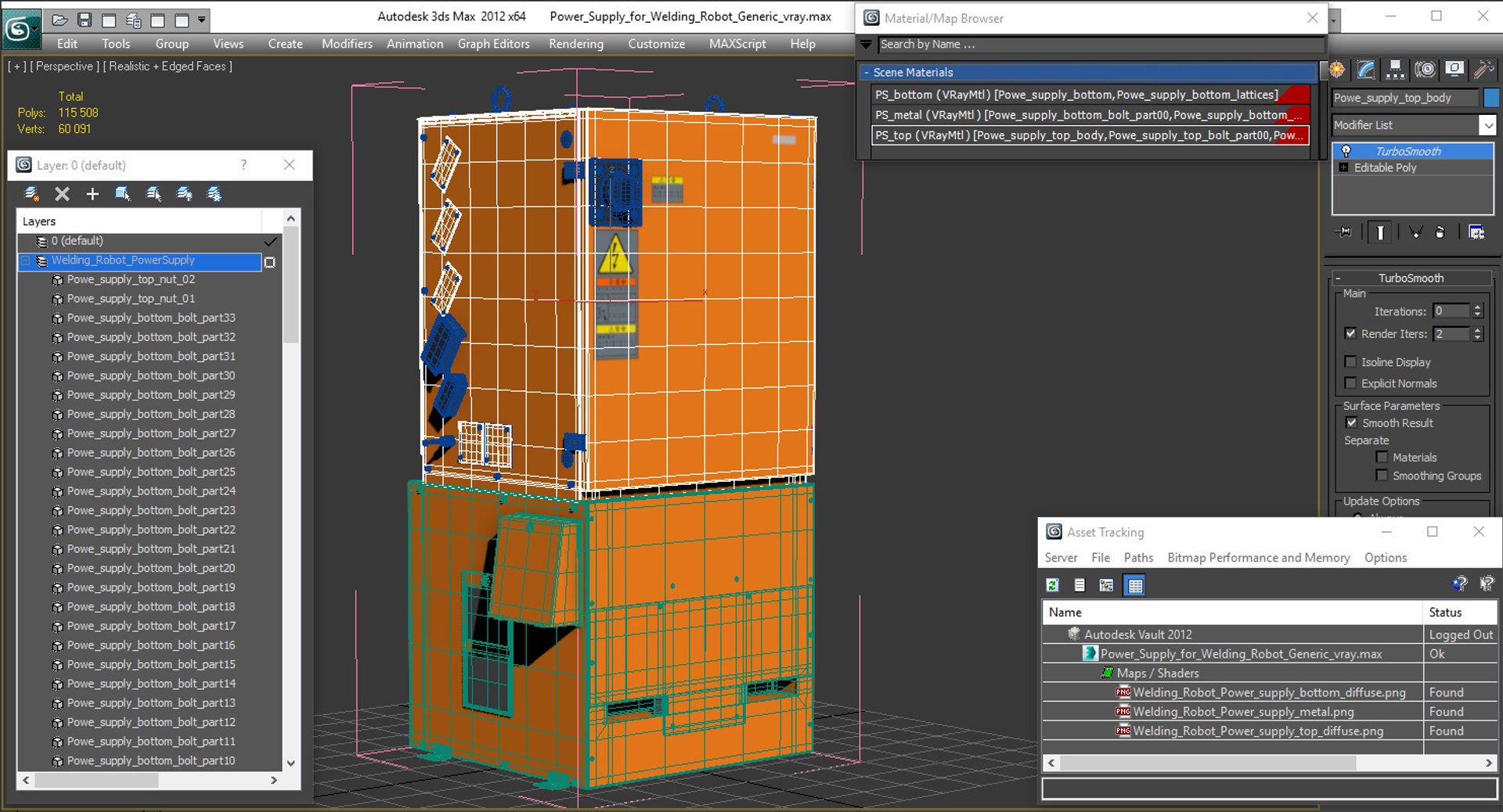 3D Model Power Supply Welding Robot - TurboSquid 1329661