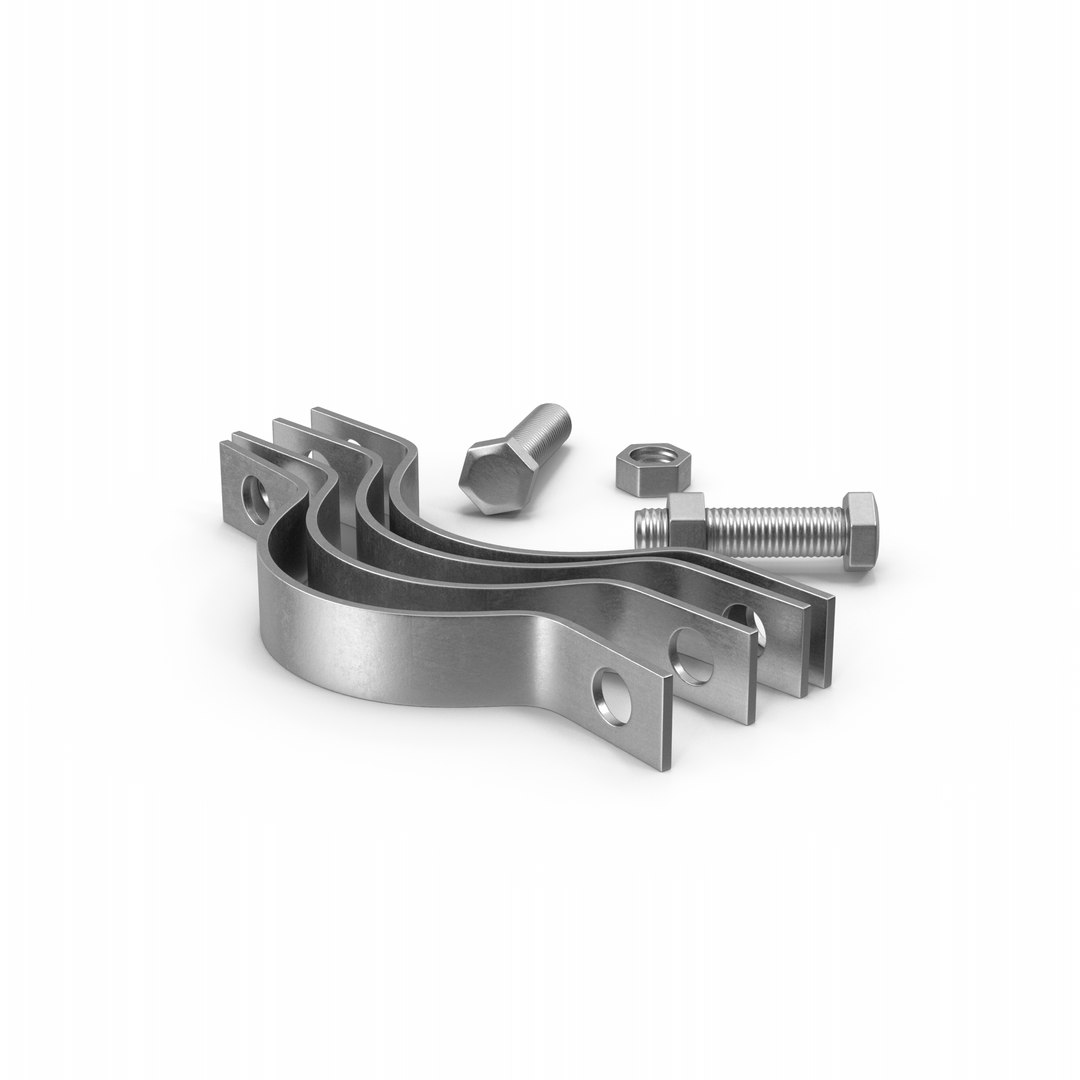 3D Pipe Clamp - TurboSquid 2150953