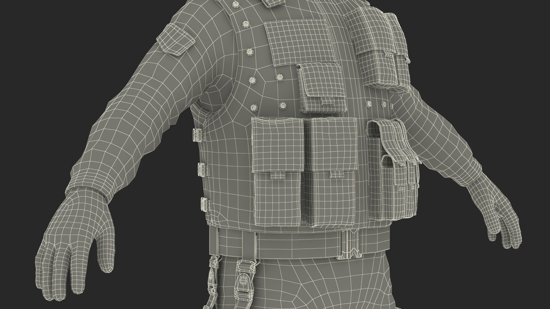 3D Model Swat Officer - TurboSquid 2132427