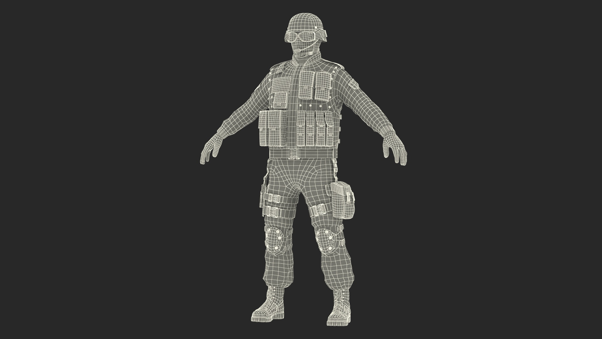3D Model Swat Officer - TurboSquid 2132427