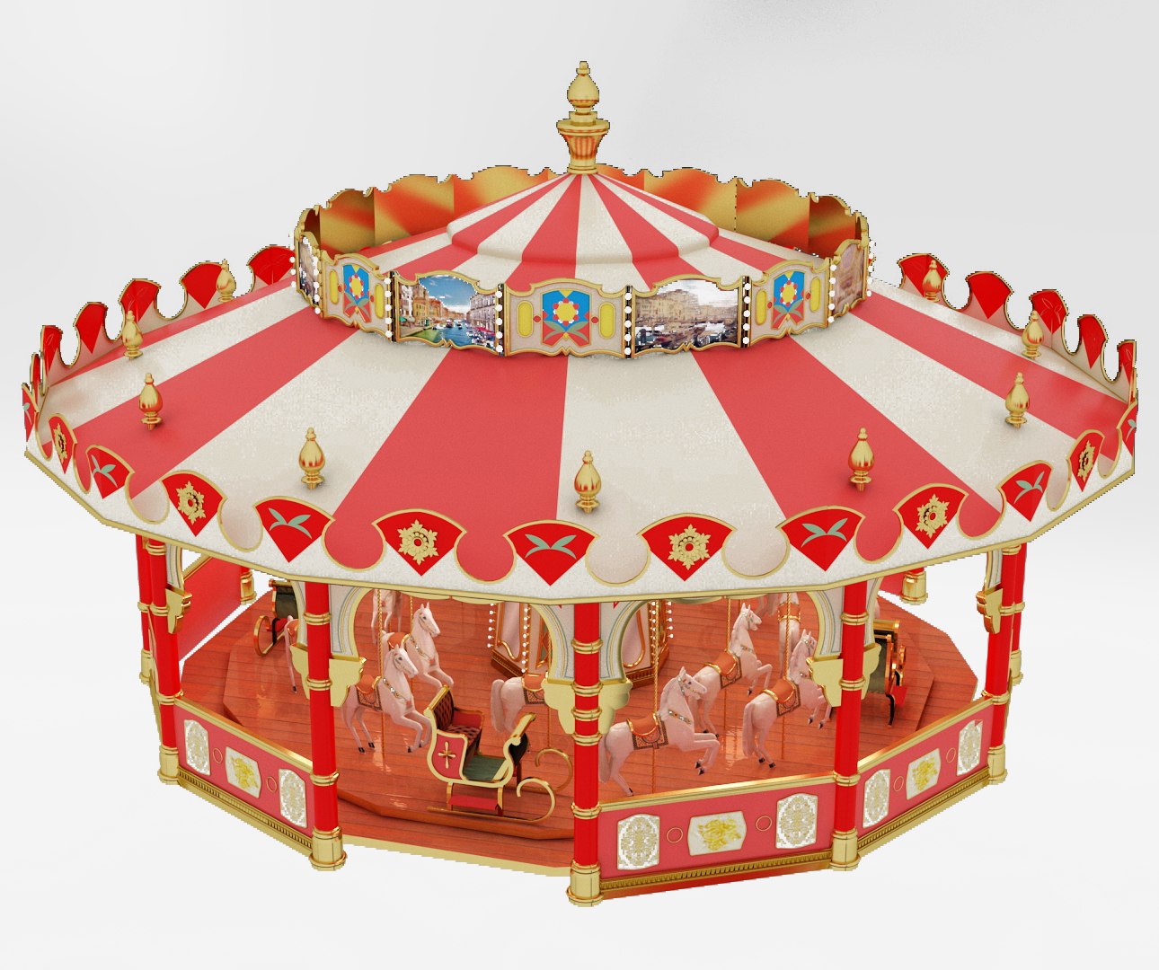 Carousel Funfair Playground Max