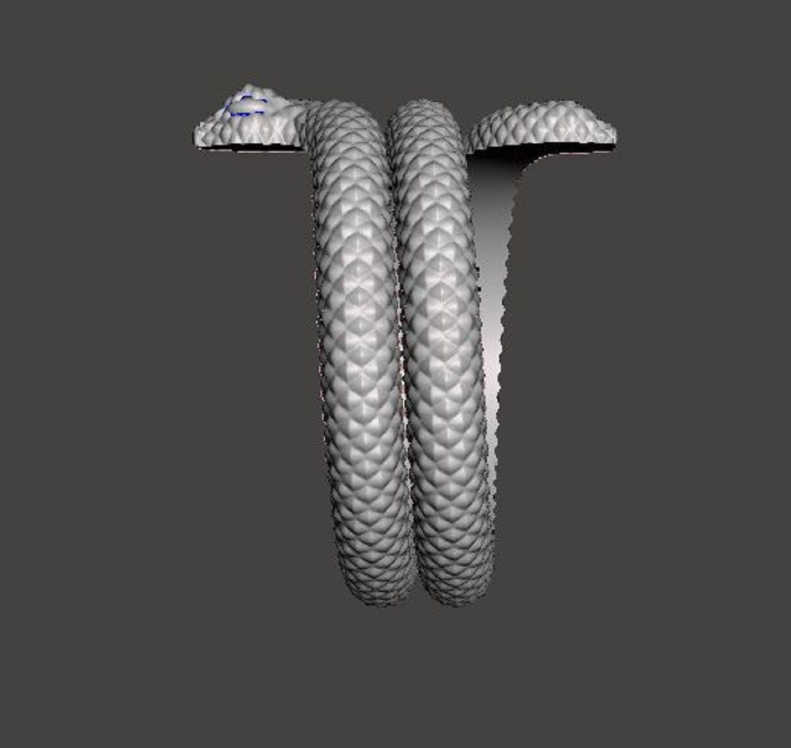 3D snake ring model - TurboSquid 2172139