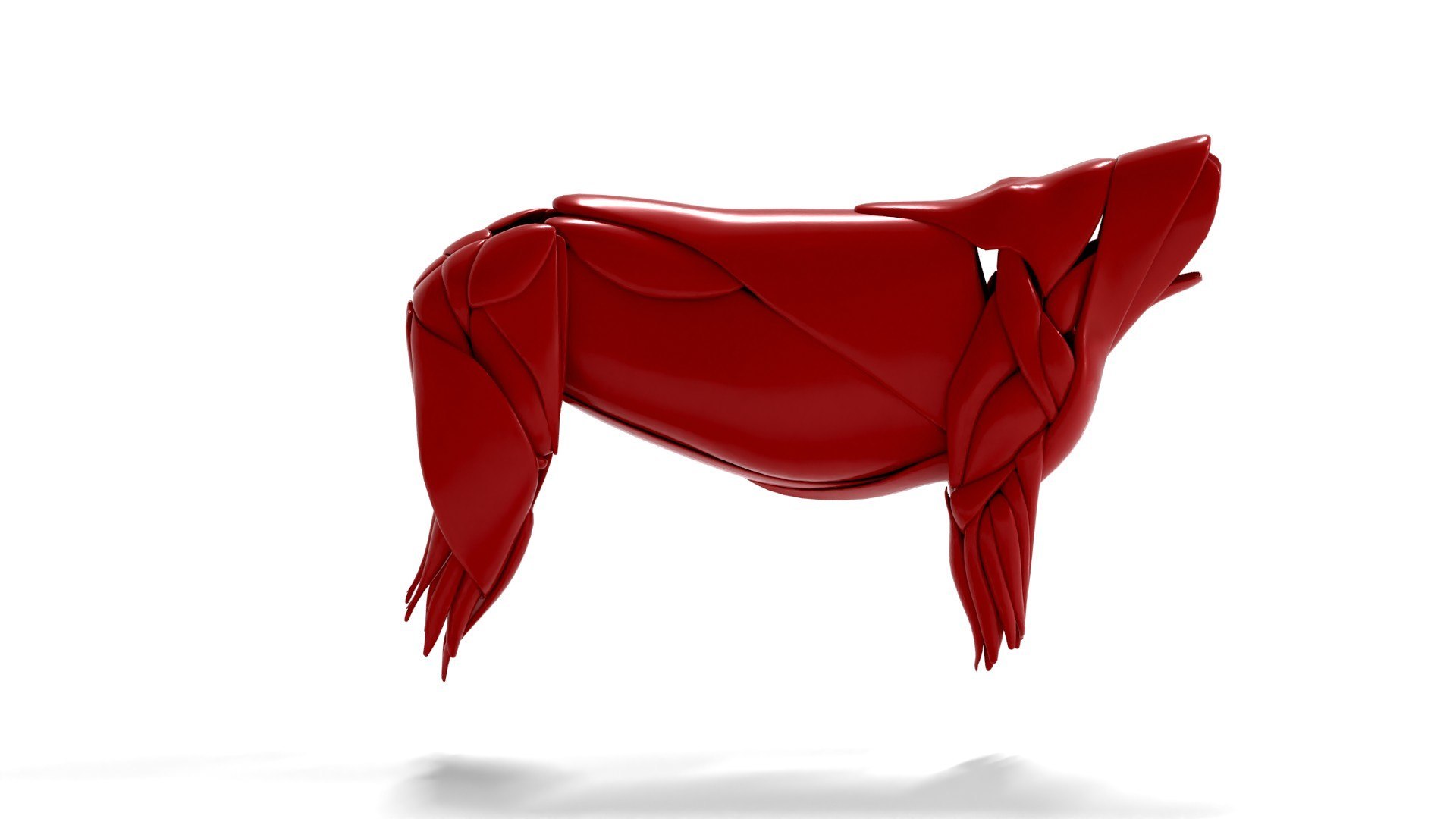 Lion Muscles With Skeleton Model - TurboSquid 2115266