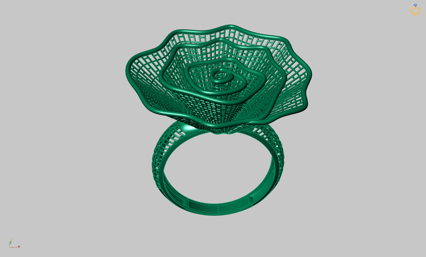 3D Model Gold Ring - TurboSquid 1696657