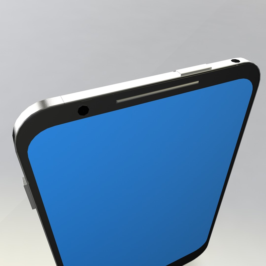 3d Model Tablet Phone Desktop