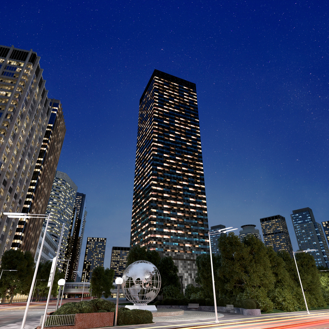 madison avenue ibm 3d max