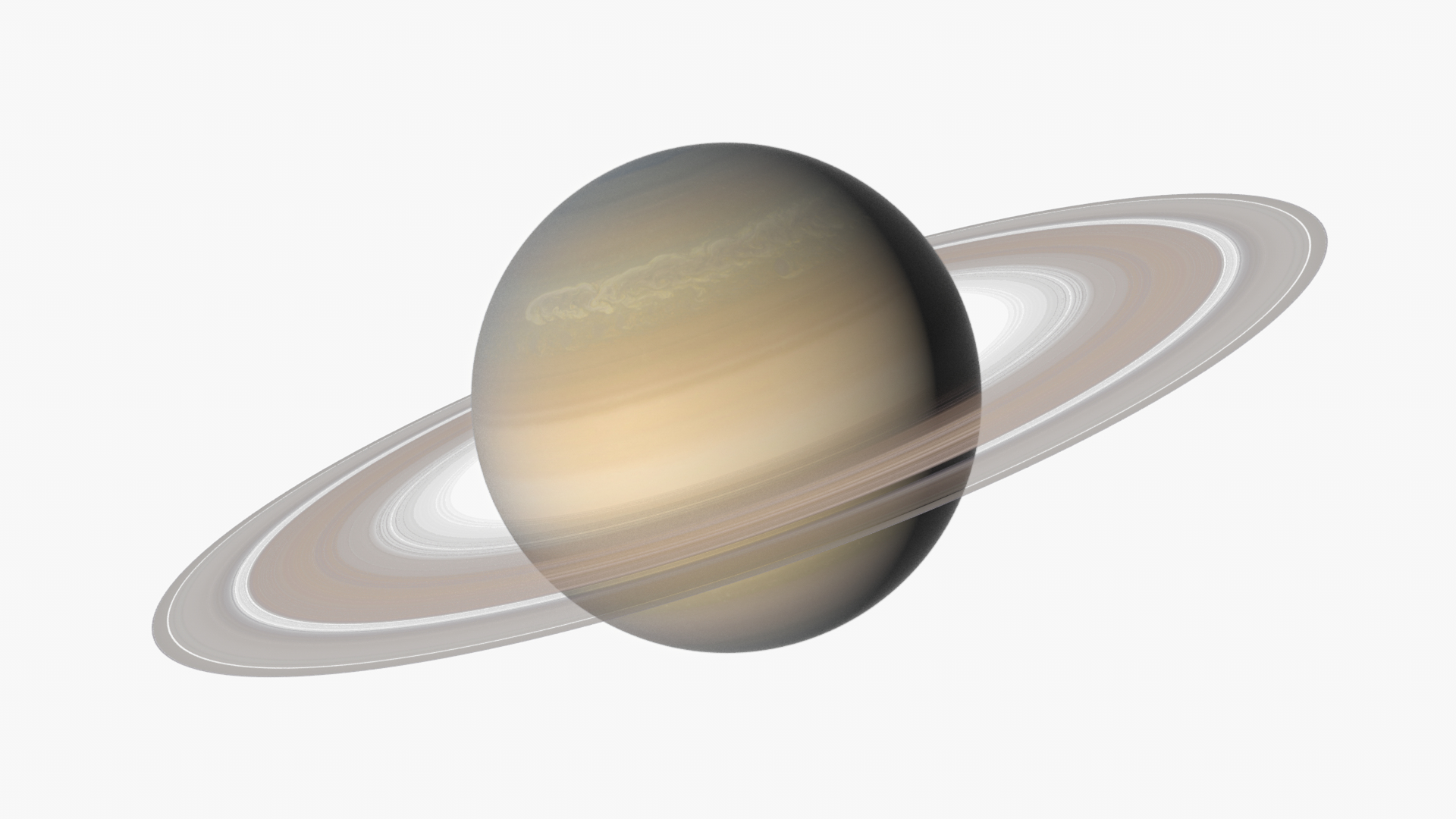 3D Model Photorealistic Saturn - TurboSquid 1717782