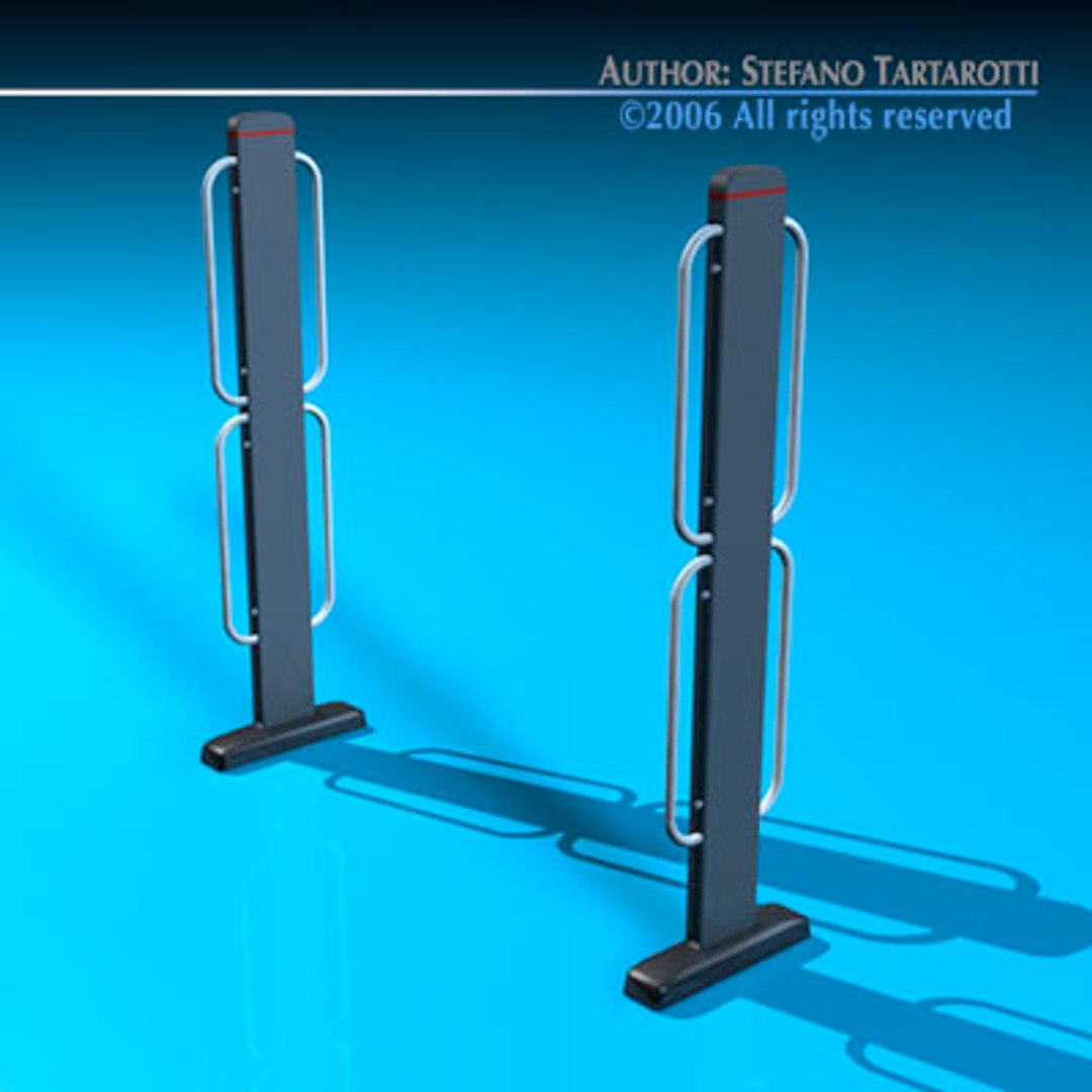 3d Rfid Gate Model