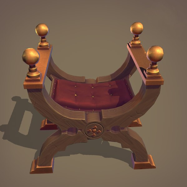 Blender Throne Models | TurboSquid