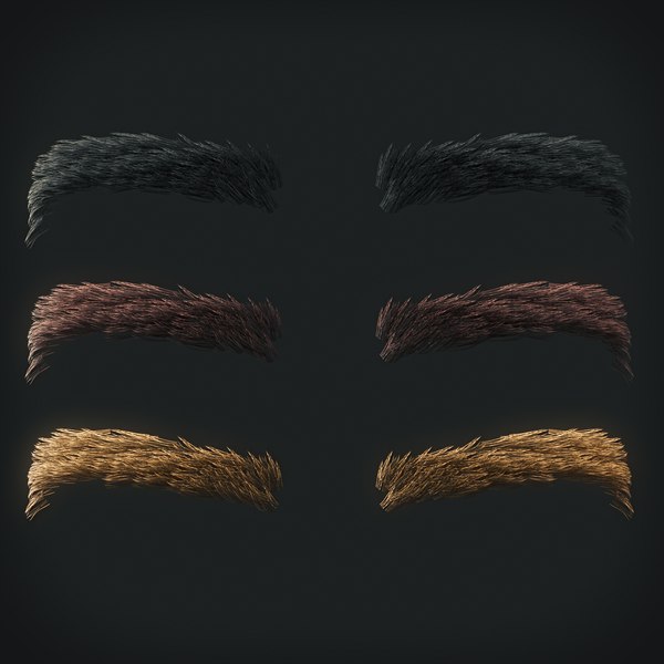 3D Eyebrows Models | TurboSquid