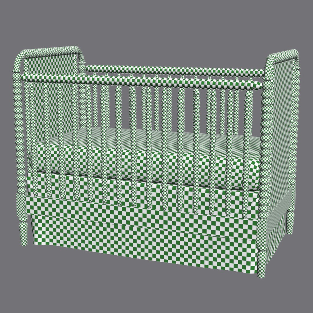 3D baby crib - TurboSquid 1296939