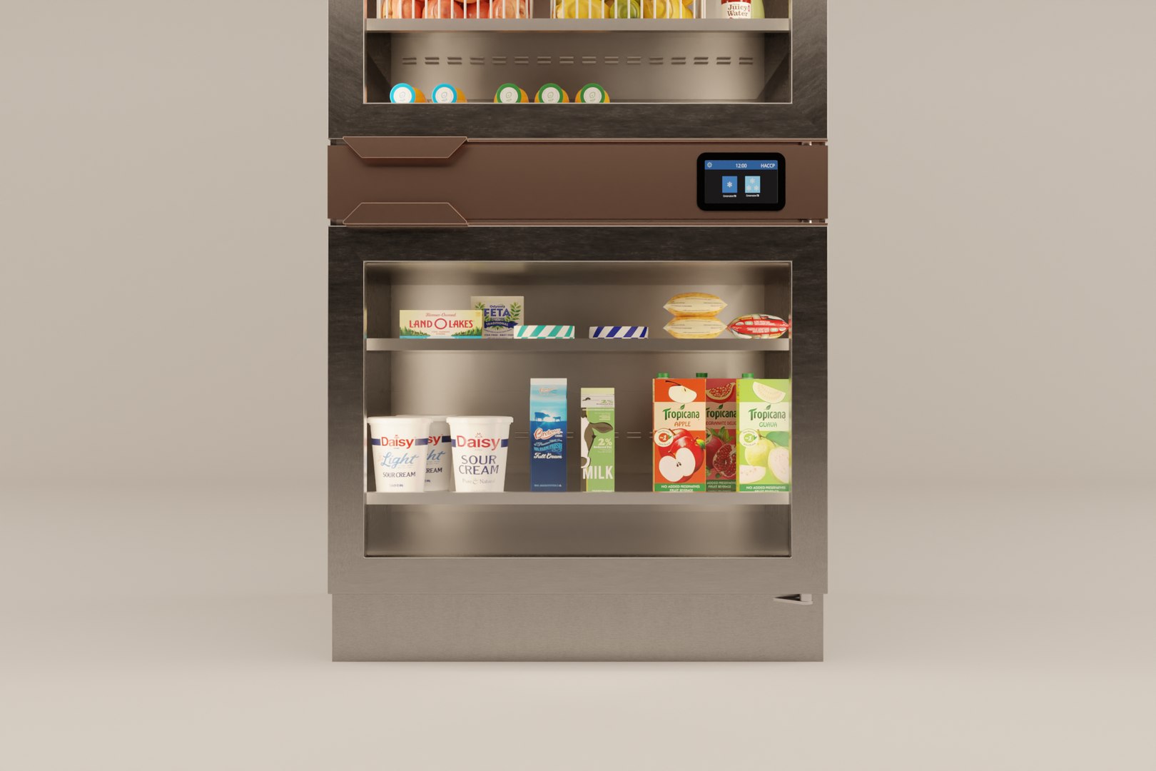 Hizone Refrigerator Gourmet Fridge 3D Model 3D Model - TurboSquid 2138384