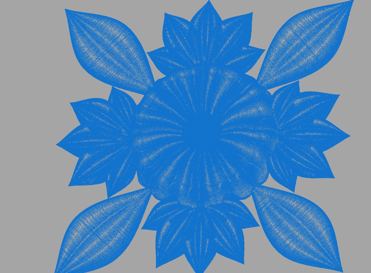 Floral Cnc Printing 3D Model - TurboSquid 1439863